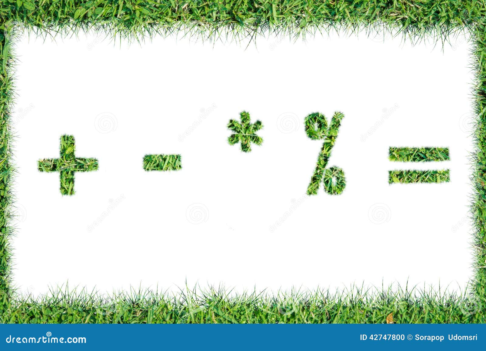 Grass Symbols Mathematics Royalty-Free Stock Photo | CartoonDealer.com ...