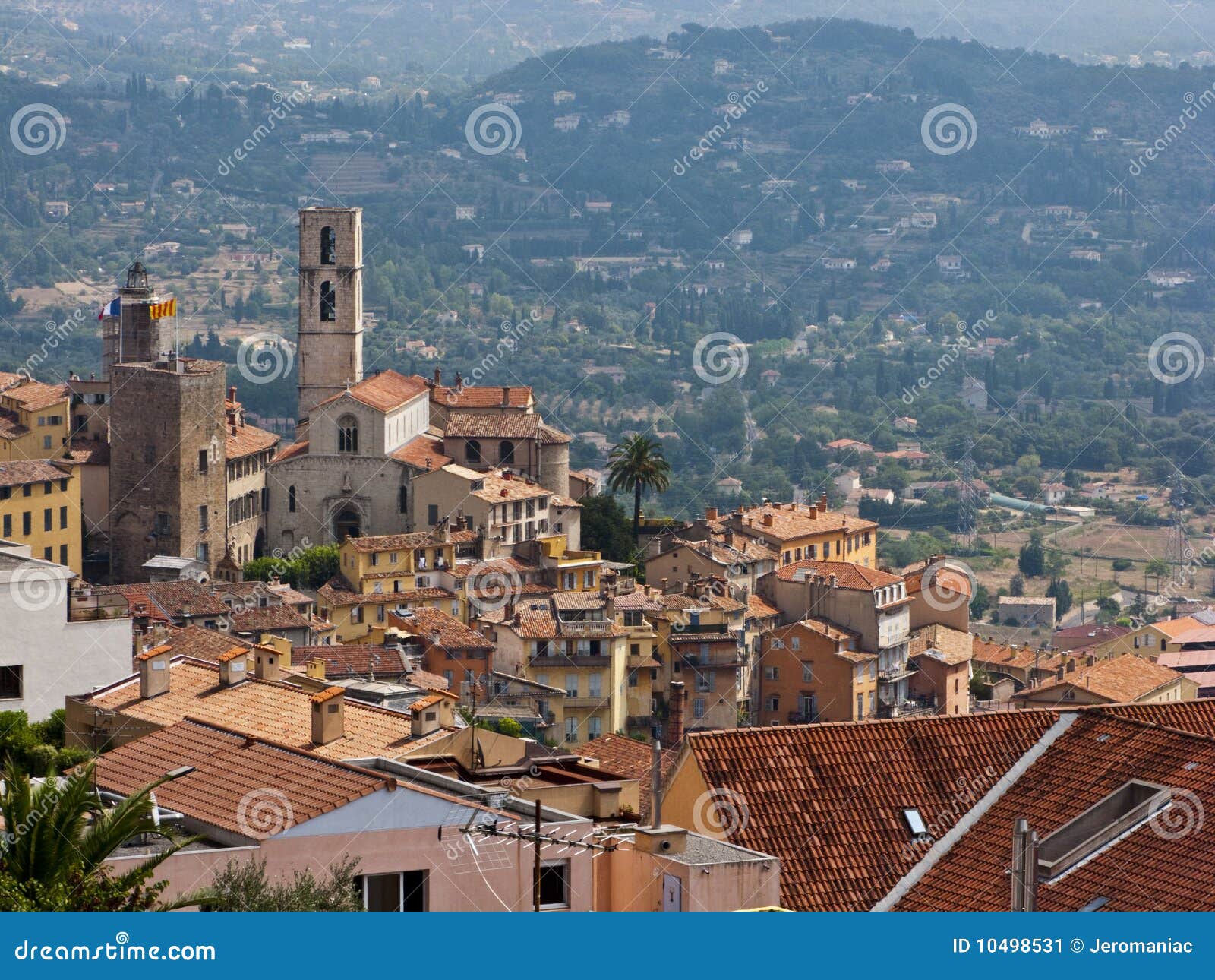 Grasse, France. stock image. Image of french, city, grasse - 10498531