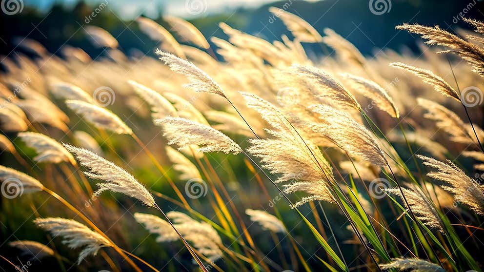 Grasses Dancing in the Wind: a Study in Movement and Graceful Forms ...