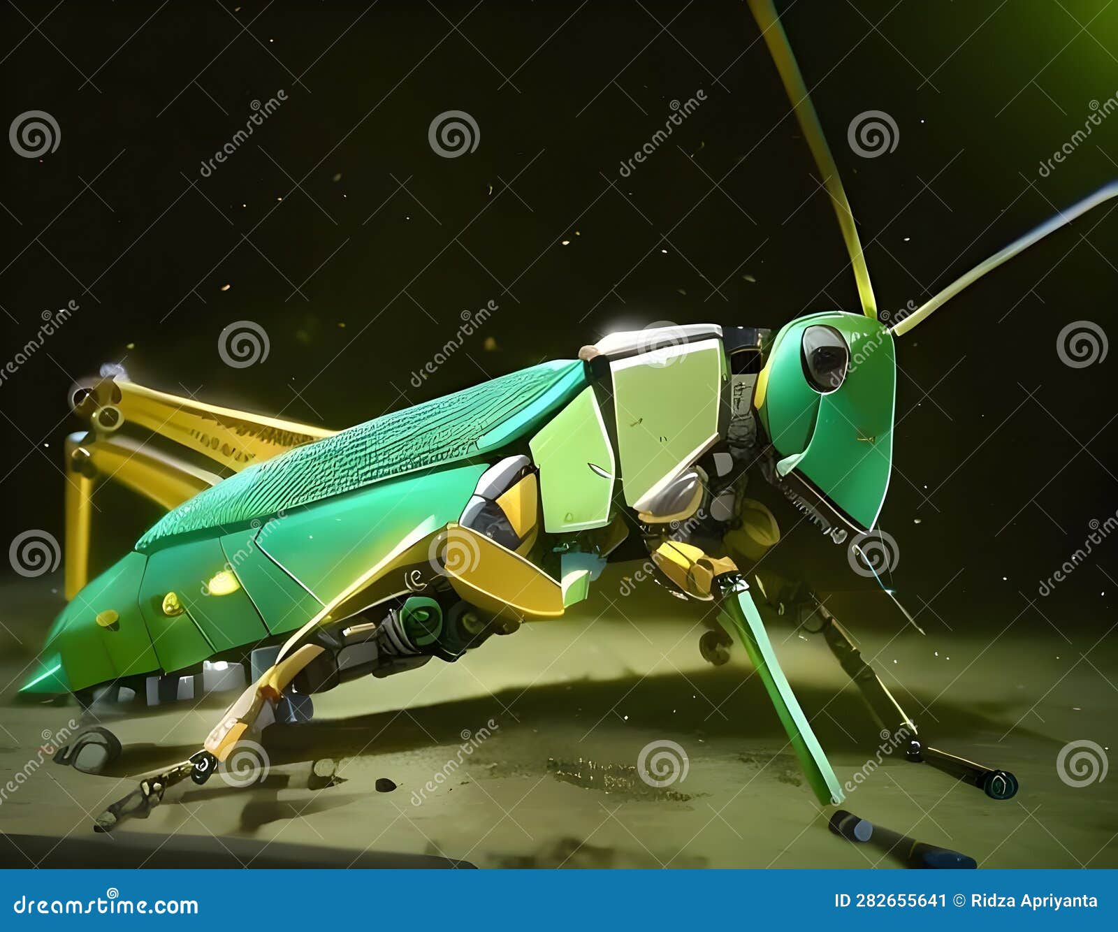 Cyborg Animals. Futuristic Dark Metal Fauna Characters, Robotic ...