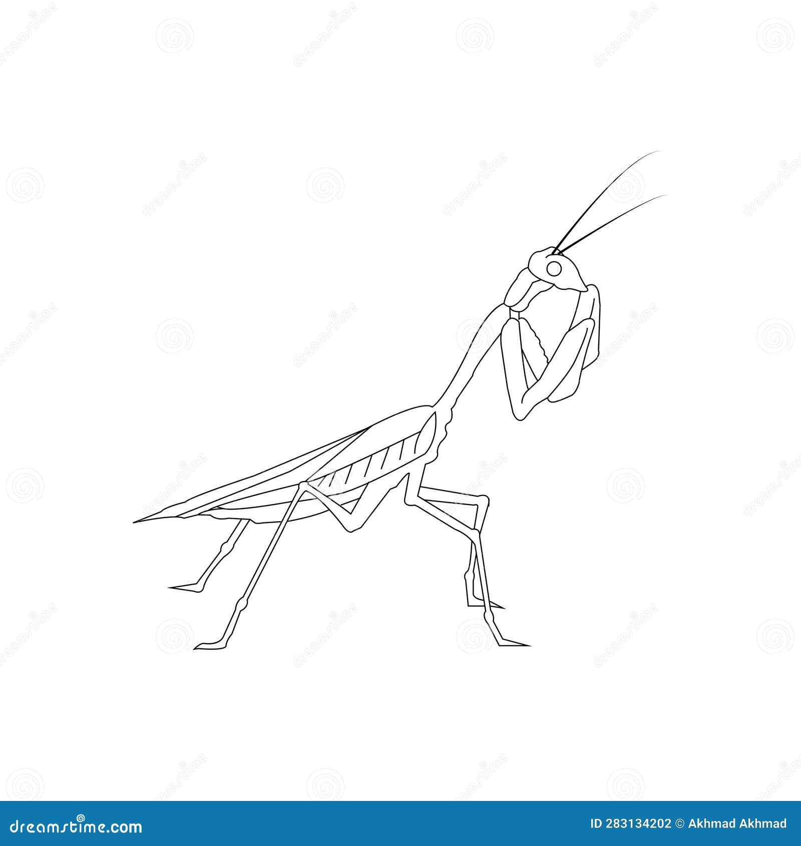 Grasshopper icon stock vector. Illustration of high - 283134202