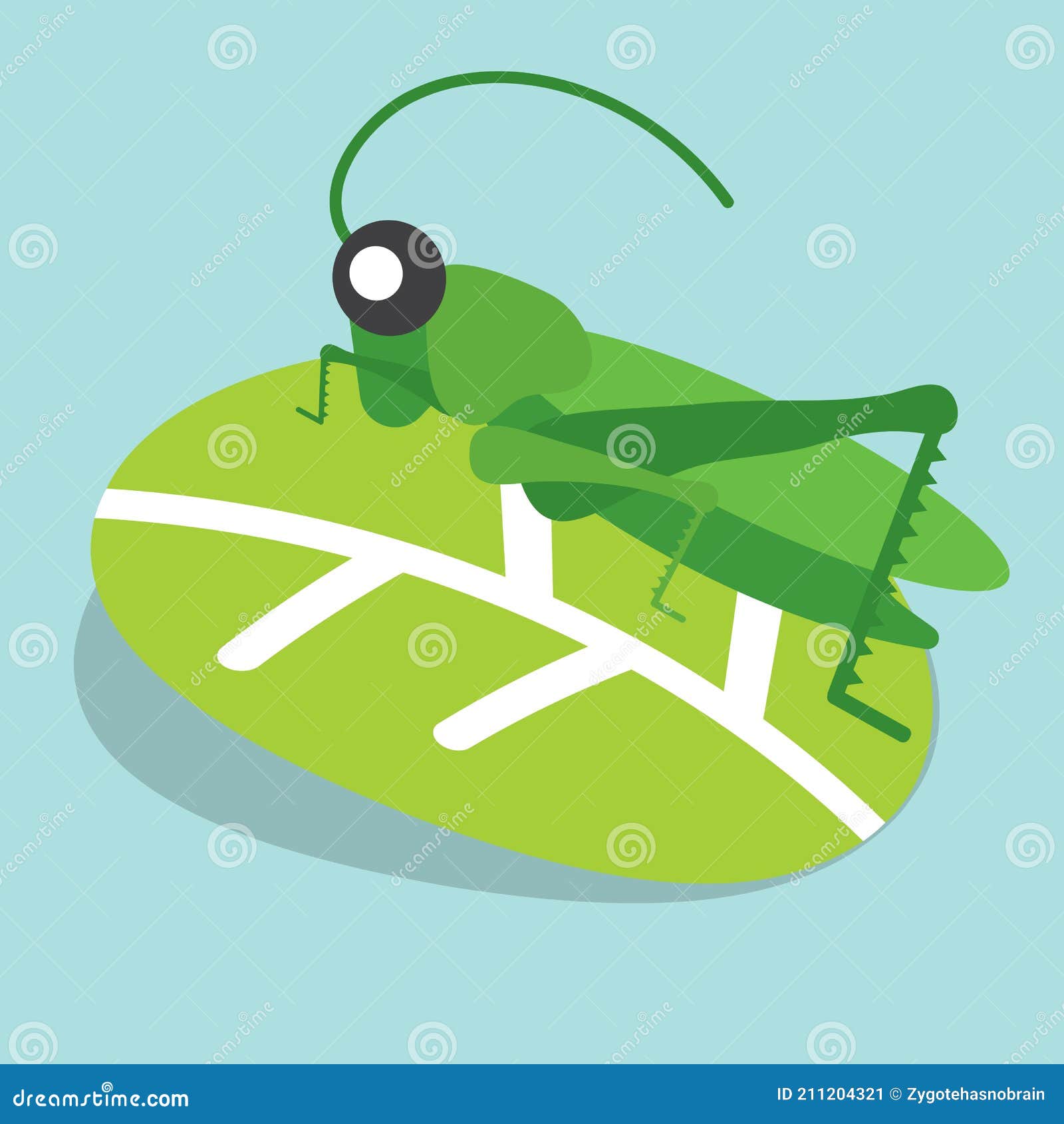 Grasshoppers Set. Stock Image | CartoonDealer.com #70017445