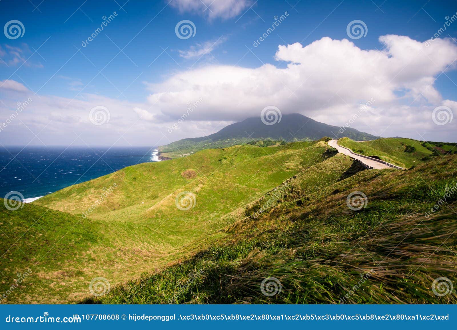 Grassland of Batanes, Philippines Stock Photo - Image of hill, ranch ...