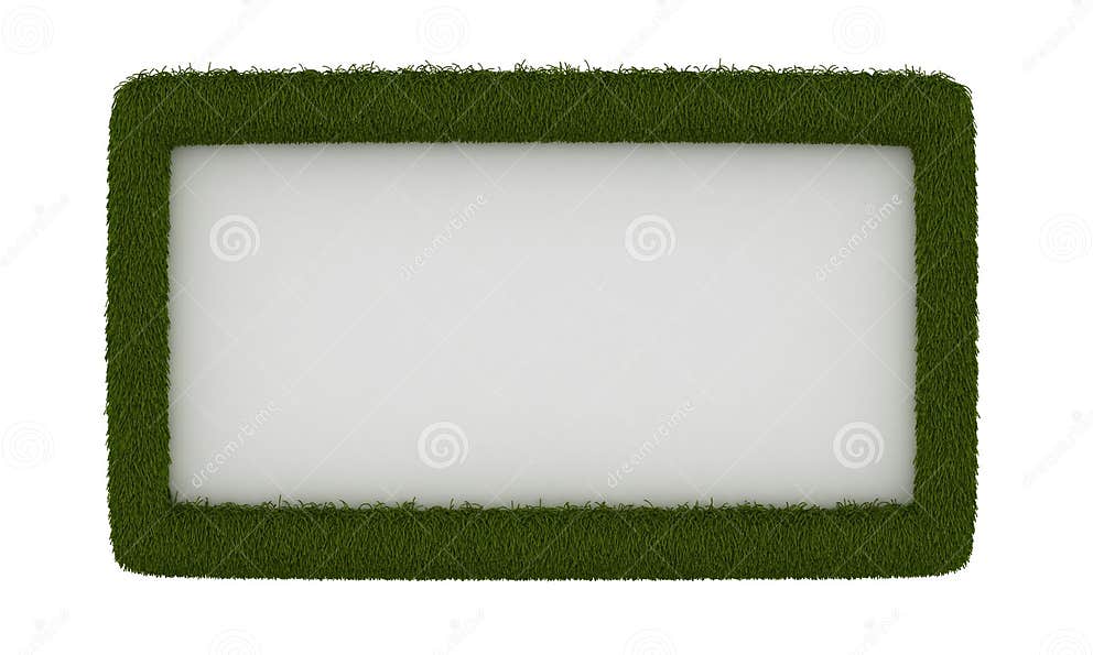 Grassy frame stock illustration. Illustration of grassy - 10989906