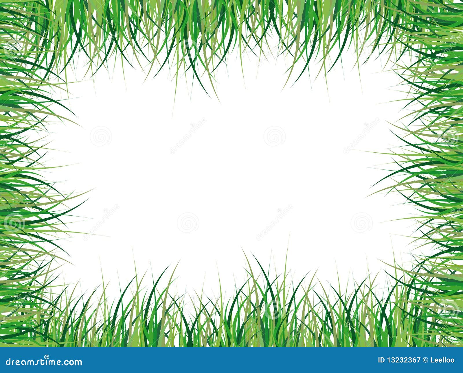 Grassy frame illustration stock illustration. Illustration of ecology ...