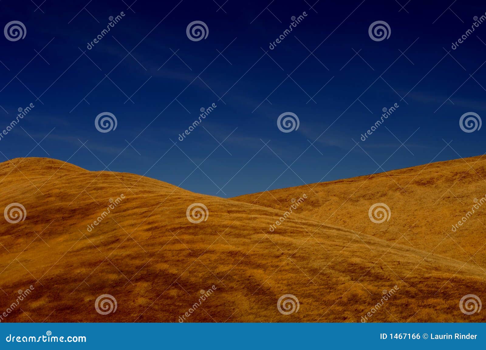 Grassy Knoll stock photo. Image of farm, beautiful, blue - 1467166