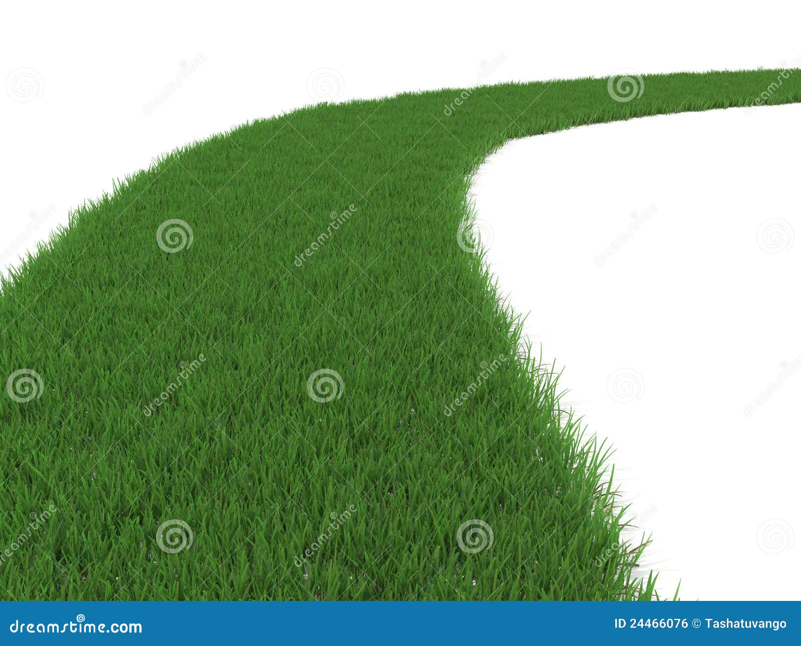 Grassy Path stock illustration. Illustration of destination - 24466076