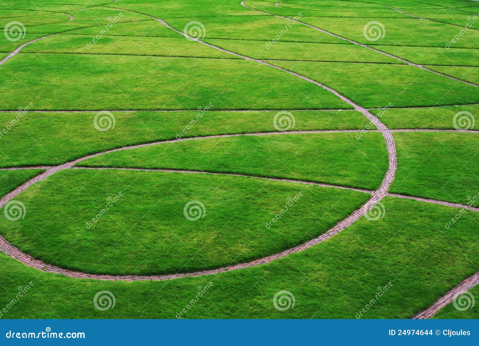 Grassy Path stock photo. Image of grass, manicured, abstract - 24974644