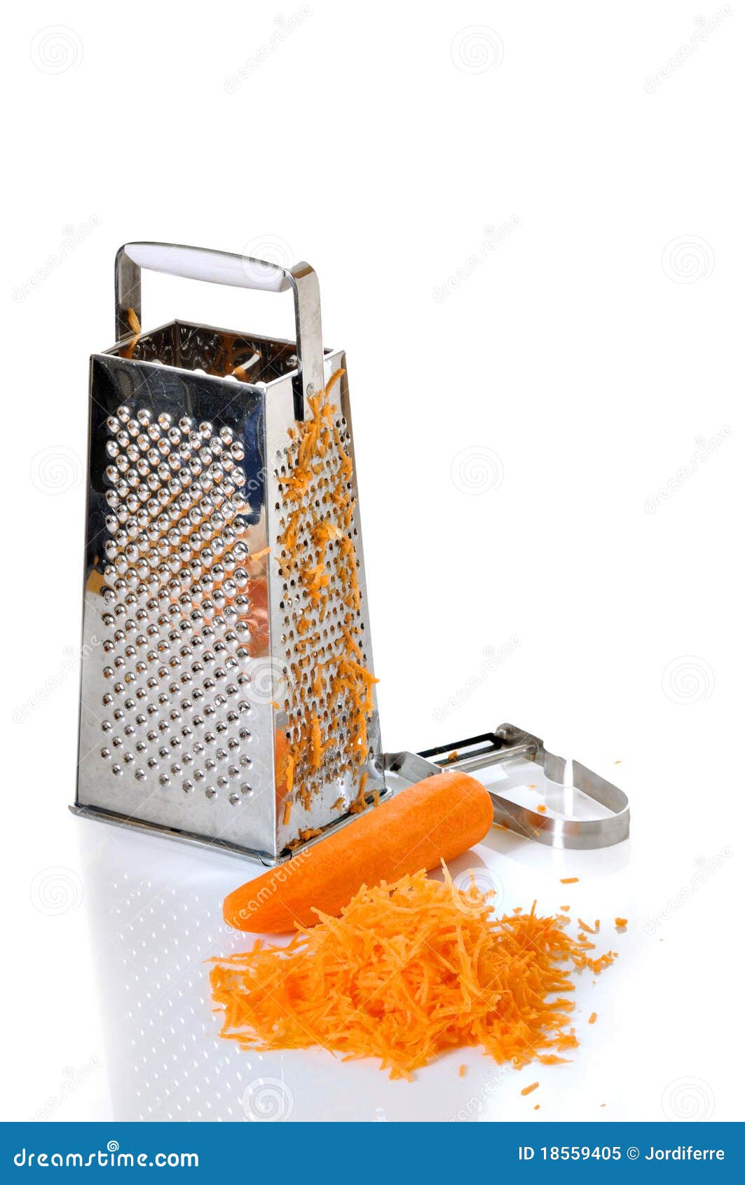 Grated carrot stock image. Image of nourishment, fresh - 18559405