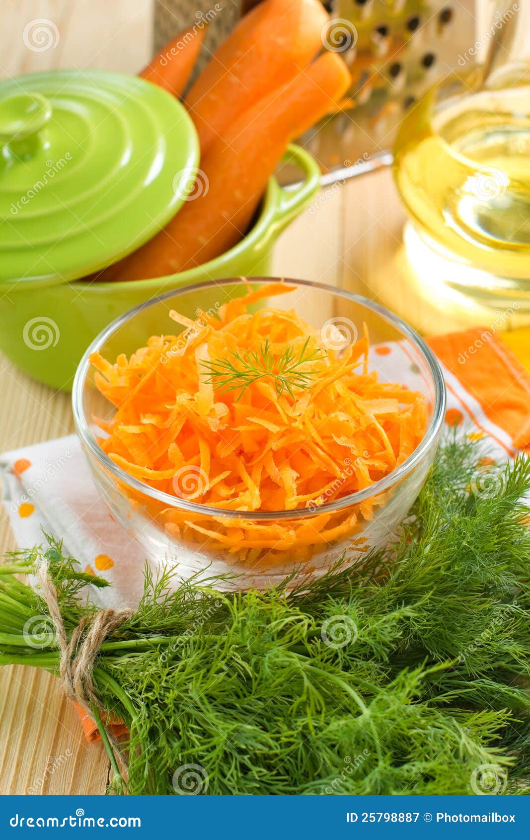 Grated carrot stock image. Image of dishcloth, heap, domestic - 25798887