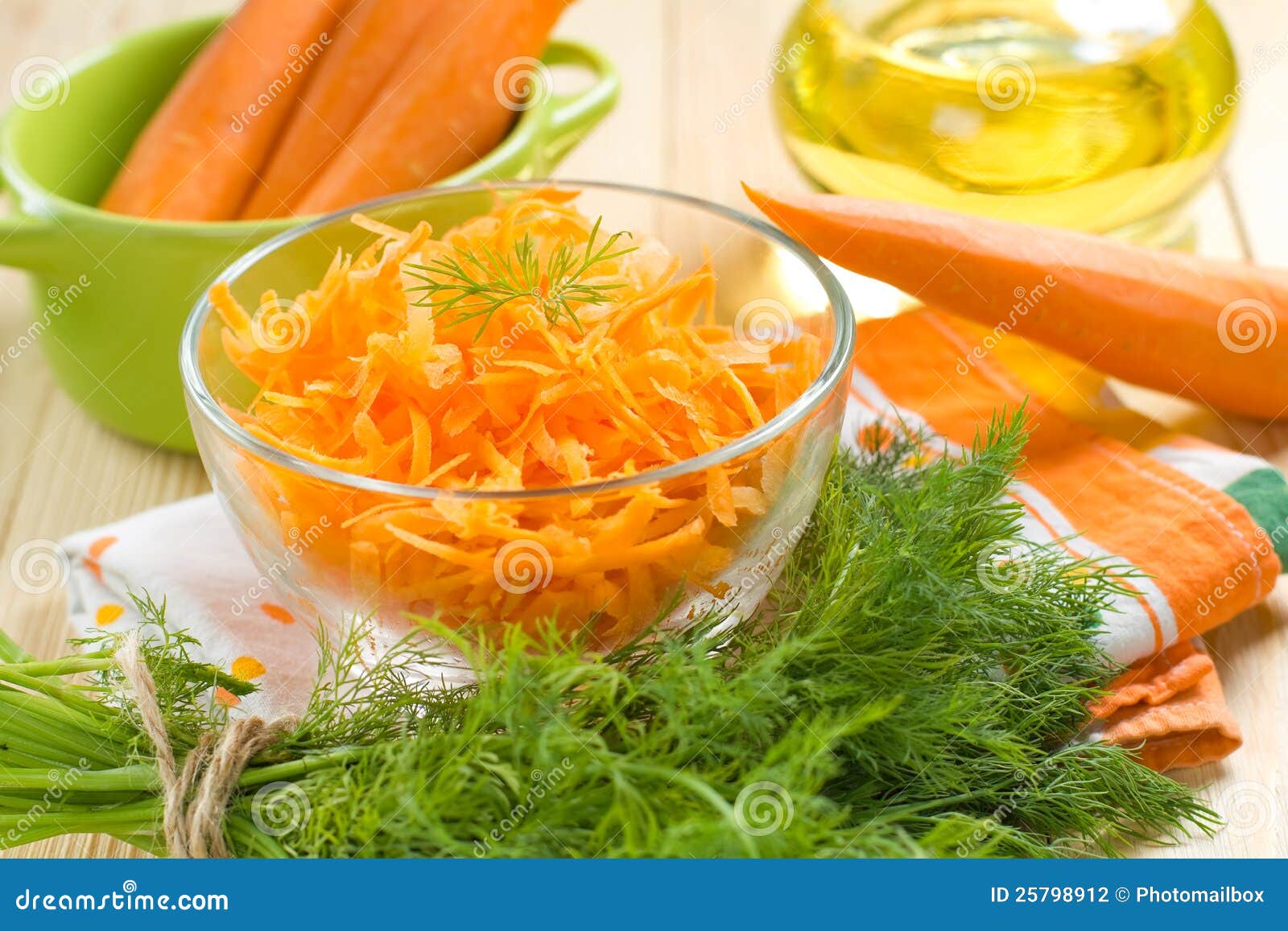 Grated carrot stock photo. Image of natural, horizontal - 25798912
