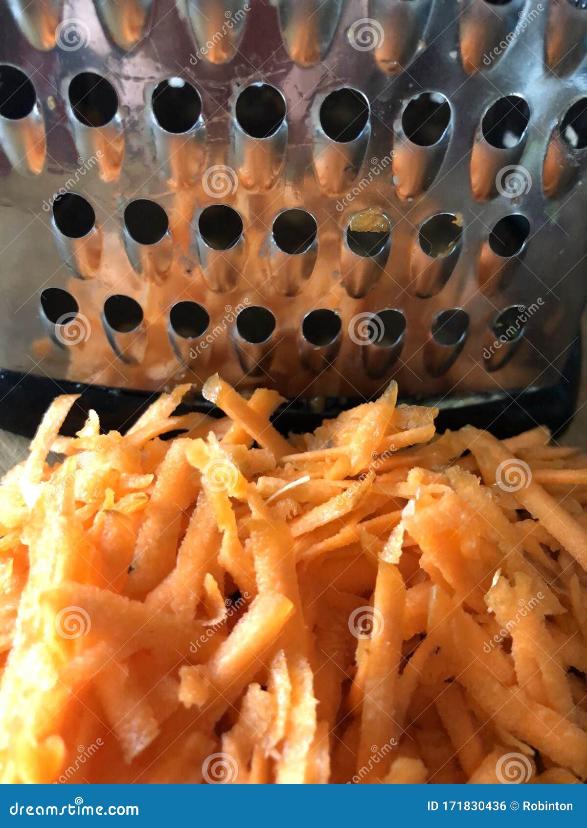 Grated carrot stock photo. Image of grater, grated, carrot - 171830436