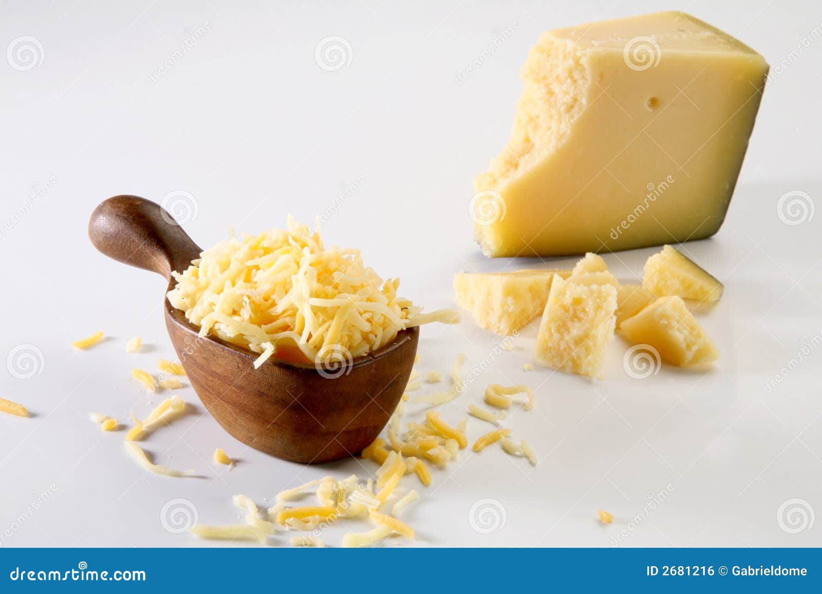 Grated cheese stock photo. Image of italian, delicatessen - 2681216