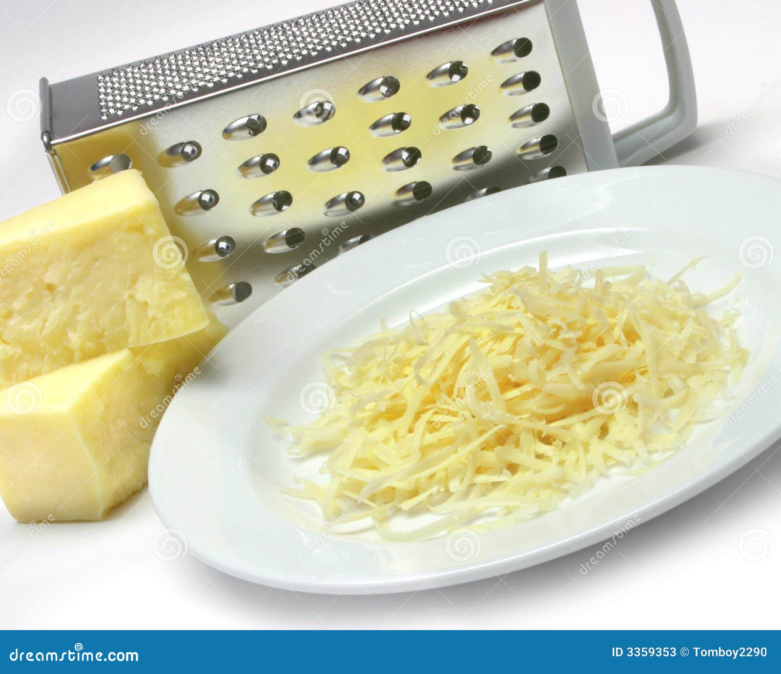 Grated Cheese stock image. Image of dairy, ingredient - 3359353