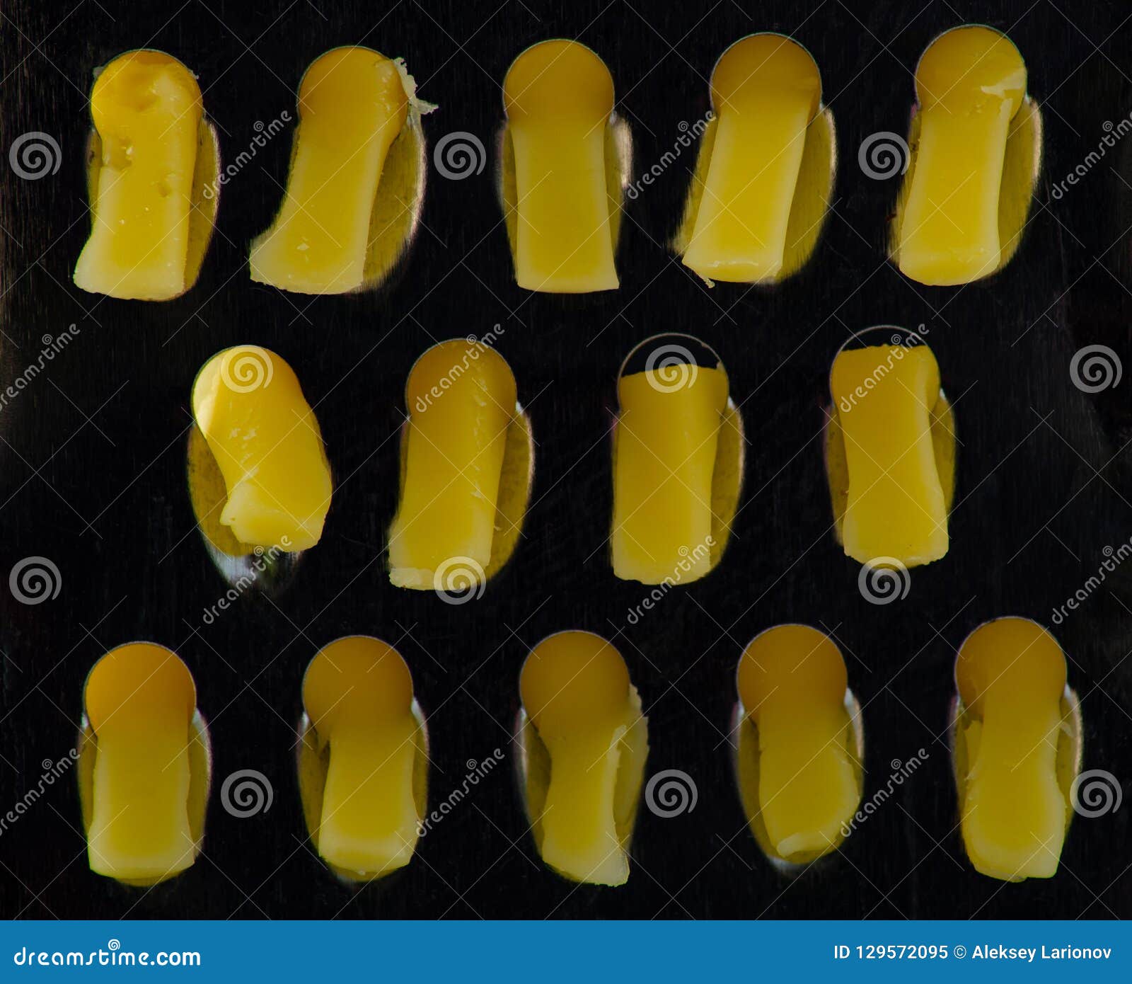 Grated Cheese. the Process of Grating Cheese Grated Stock Image - Image ...