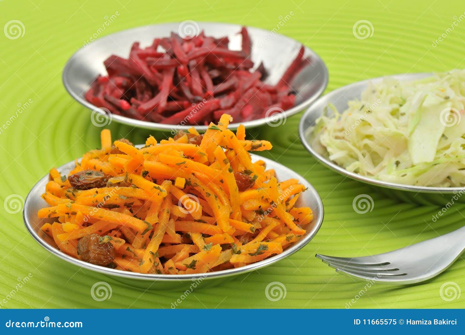 Grated salad trio stock image. Image of trio, food, beet - 11665575
