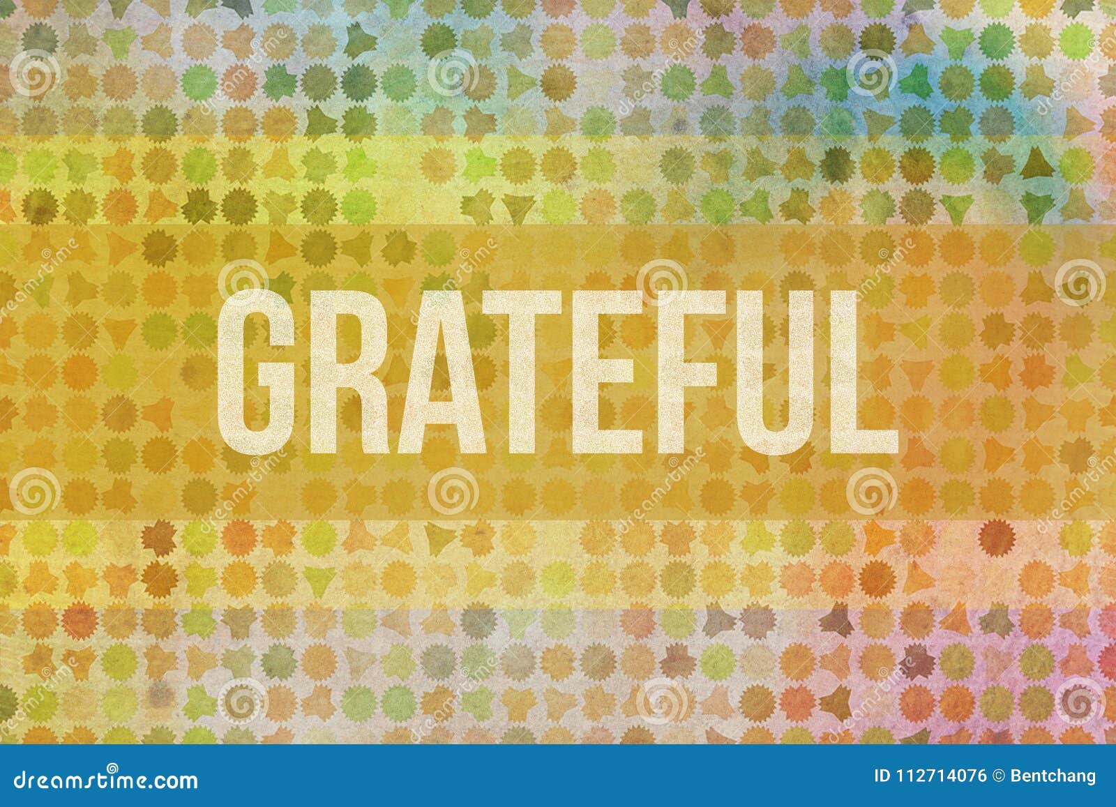 Grateful, Texture or Background for Motivation or Encouragement. Stock ...