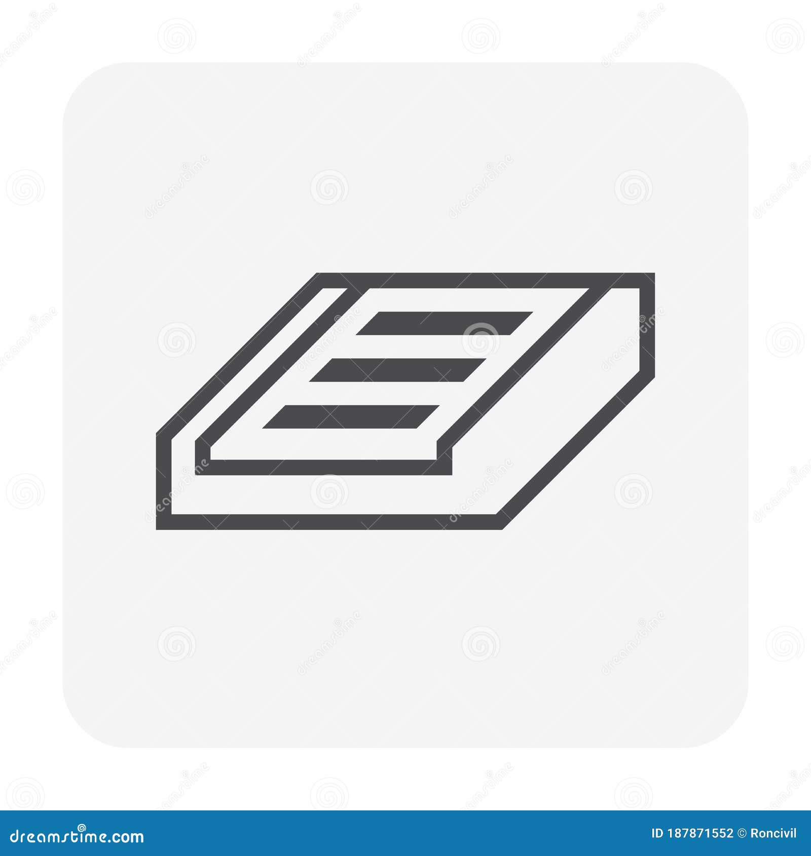 Grating Drainage Icon Vector Illustration | CartoonDealer.com #188313928