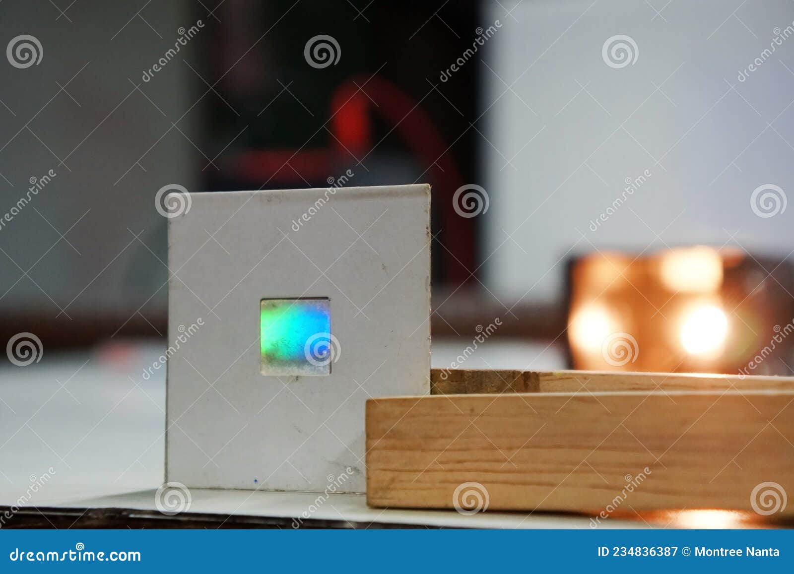 A Grating Sheet for Studying the Interference of Visible Light from a ...