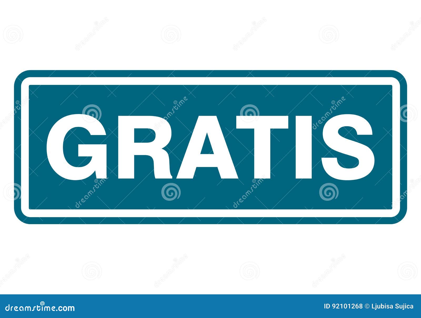 Gratis sign, icon, stamp stock vector. Illustration of icon - 92101268