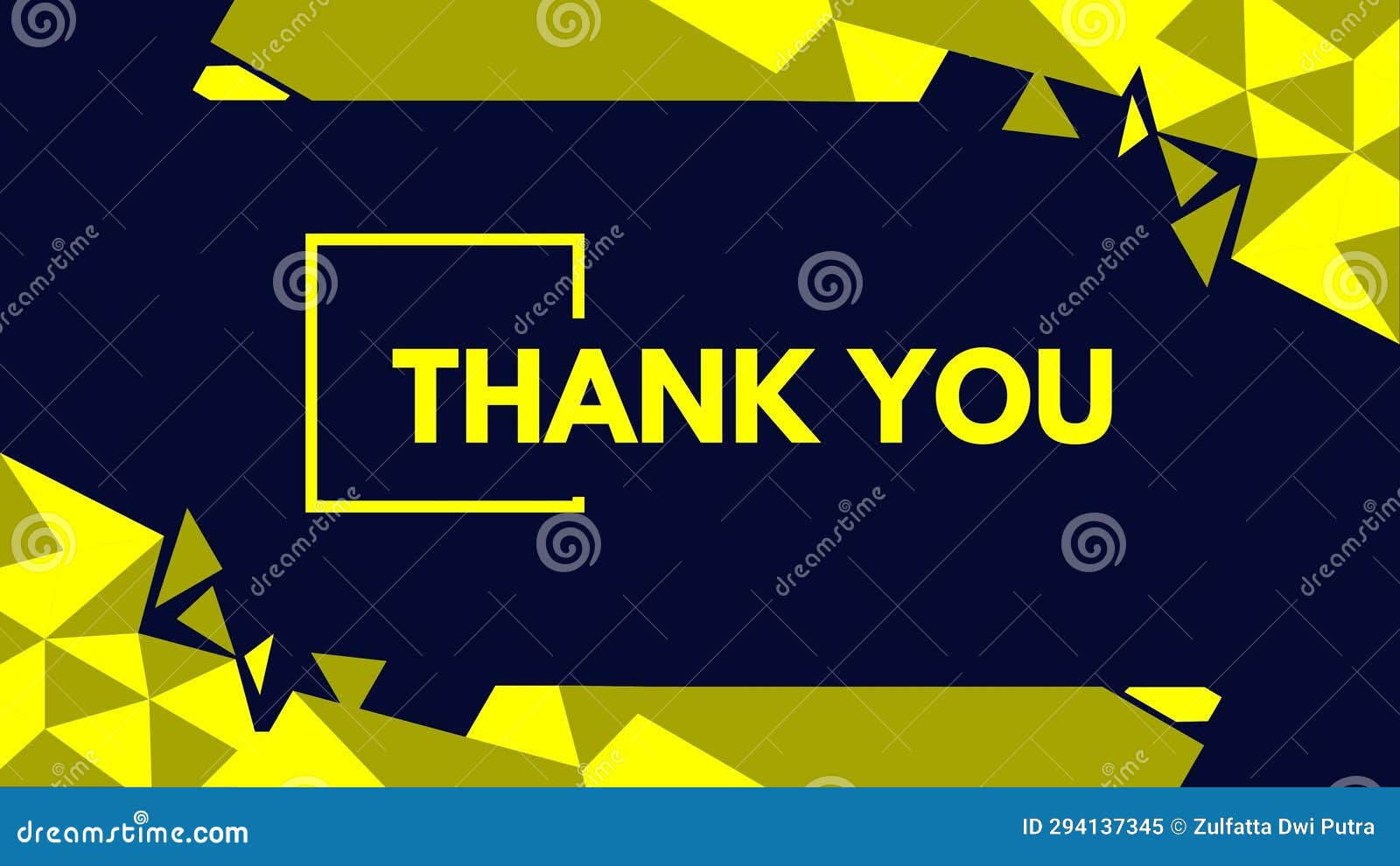 Gratitude in the Spotlight - Thank You Slide Background Stock Image ...