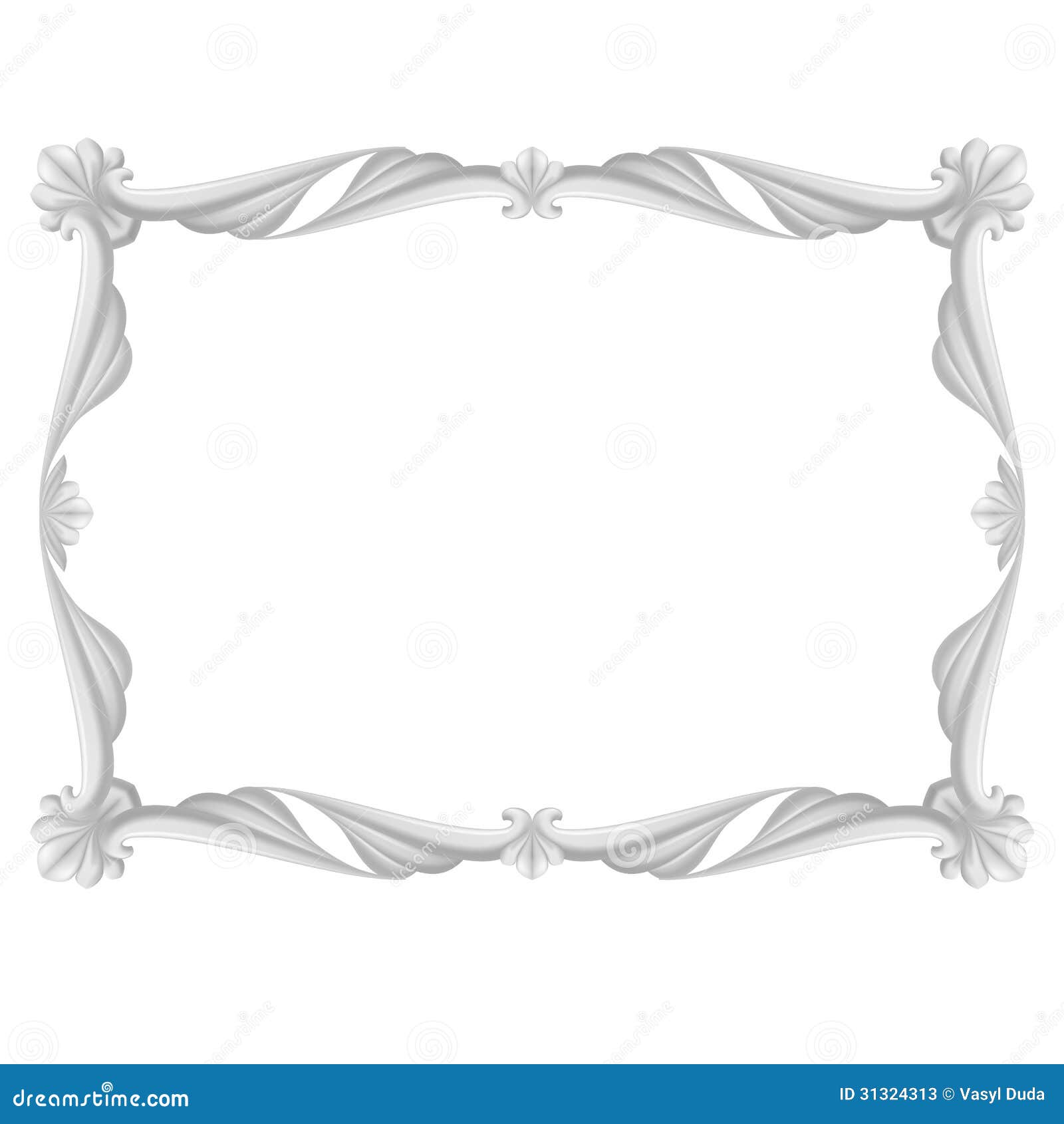 Grauer Rahmen vektor abbildung. Illustration von dekor - 31324313