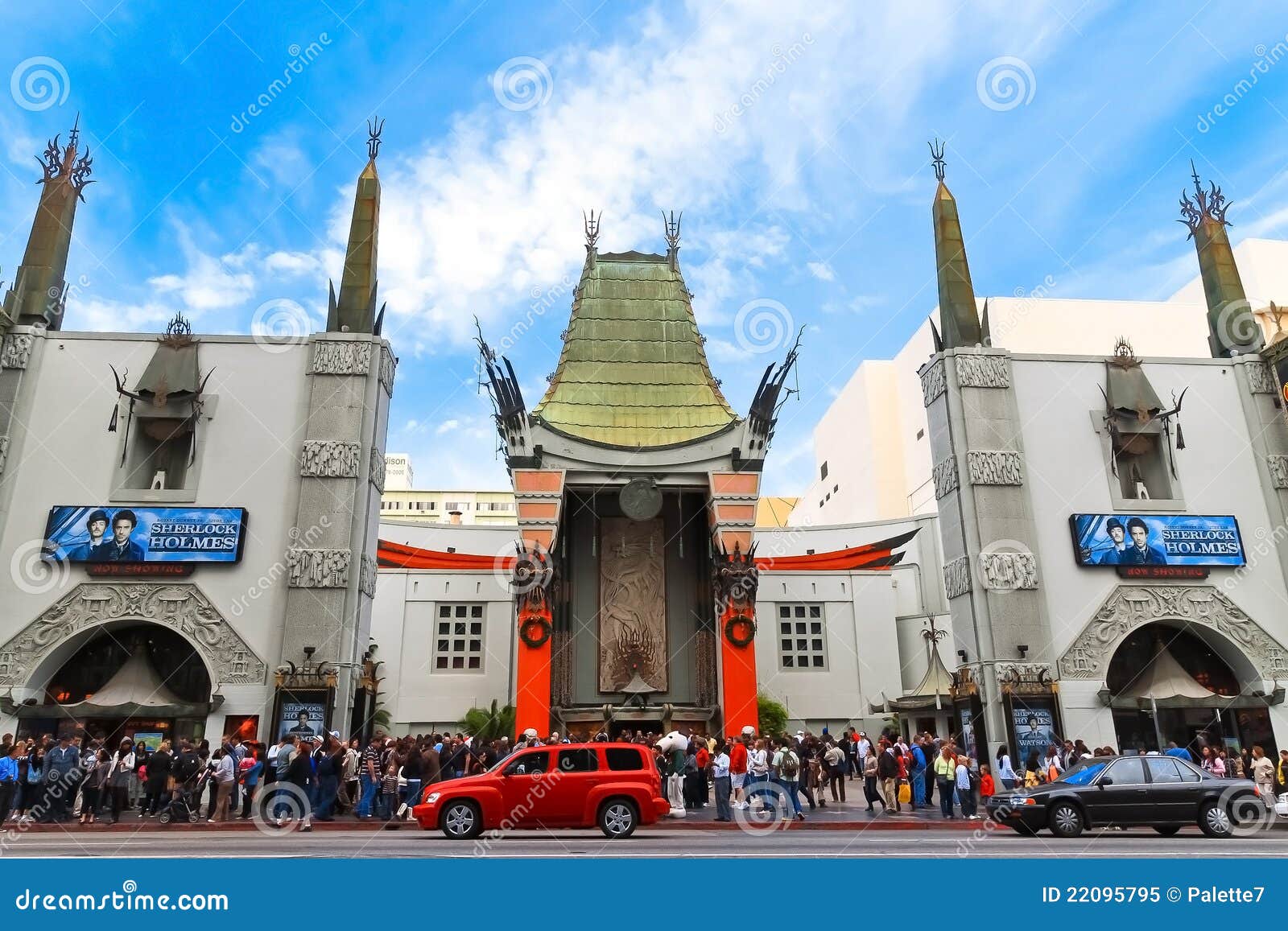 Grauman s Chinese Theater editorial image. Image of film - 22095795