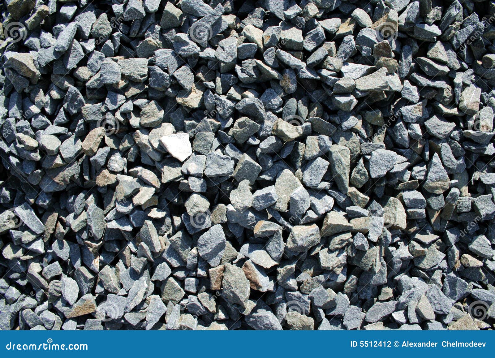 Grava foto de archivo. Imagen de roca, camino, modelo - 5512412