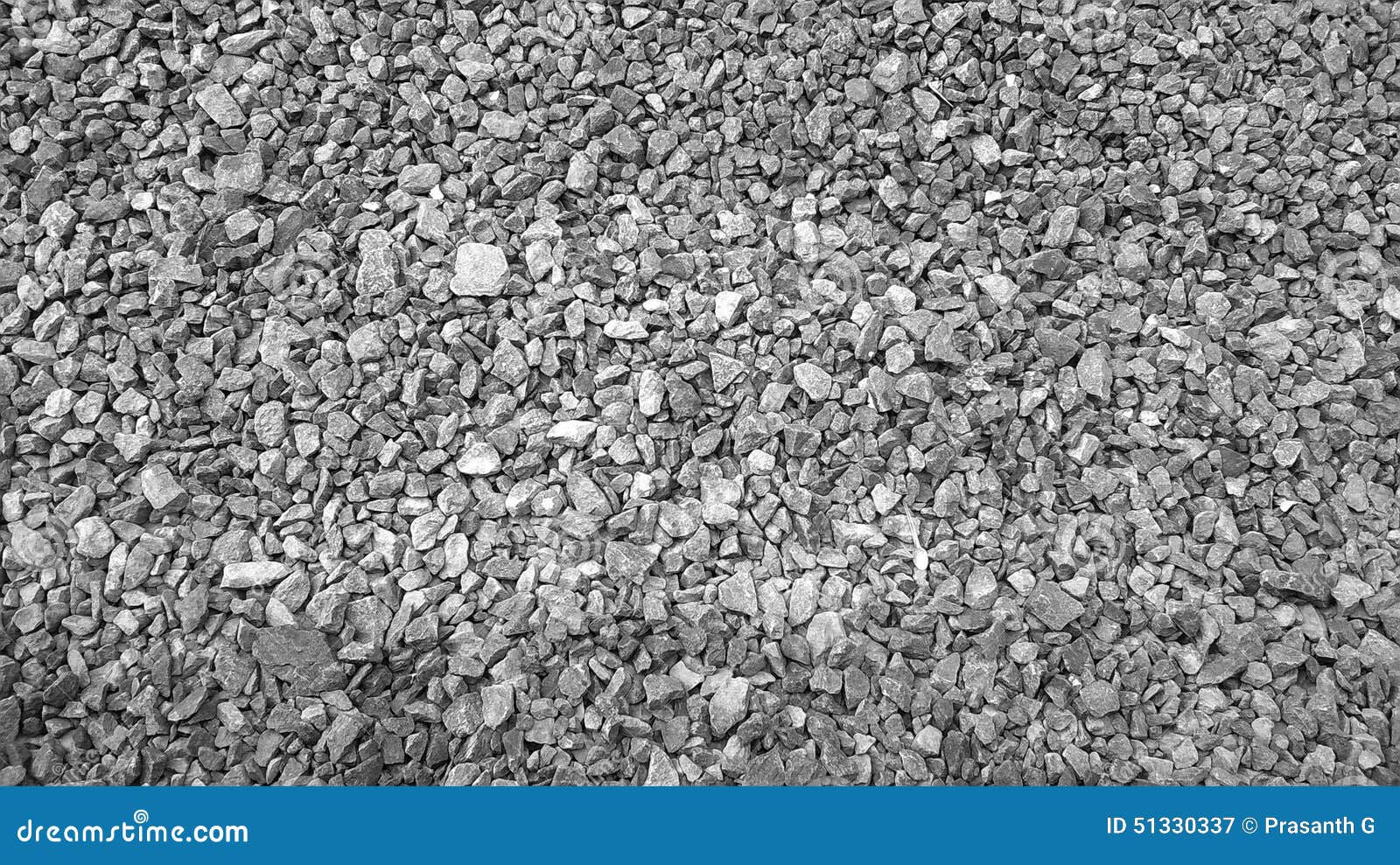 Grava de la roca machacada imagen de archivo. Imagen de roca - 51330337