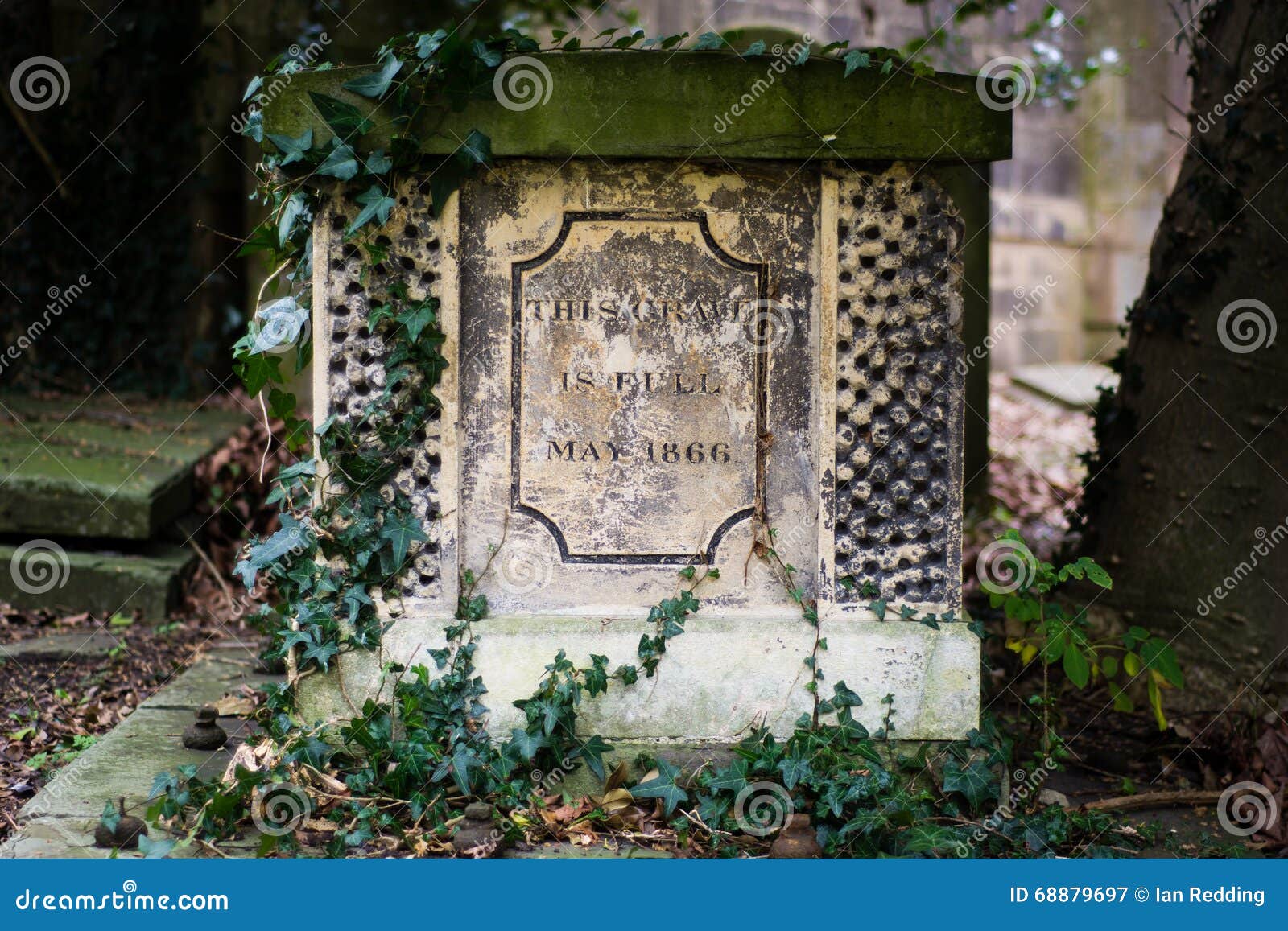 Old British Graveyard III - Mabe, Cornwall Royalty-Free Stock Photo ...