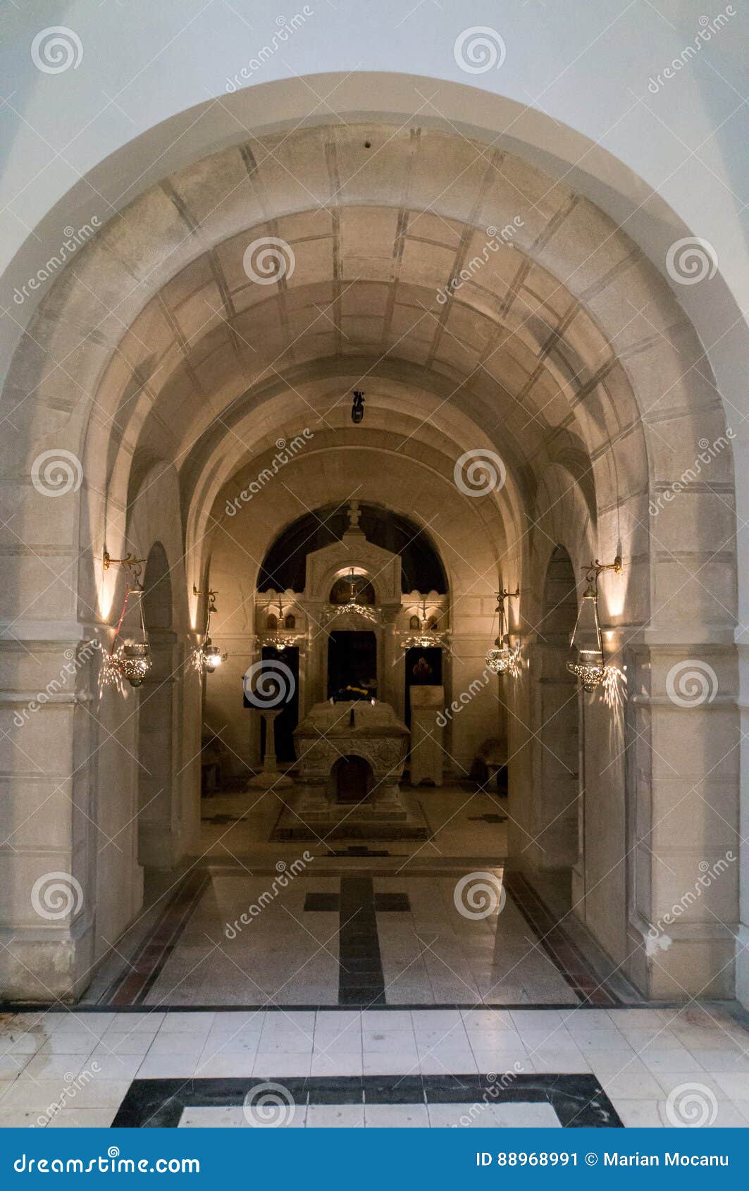 Grave inside mausoleum stock image. Image of canon, history - 88968991
