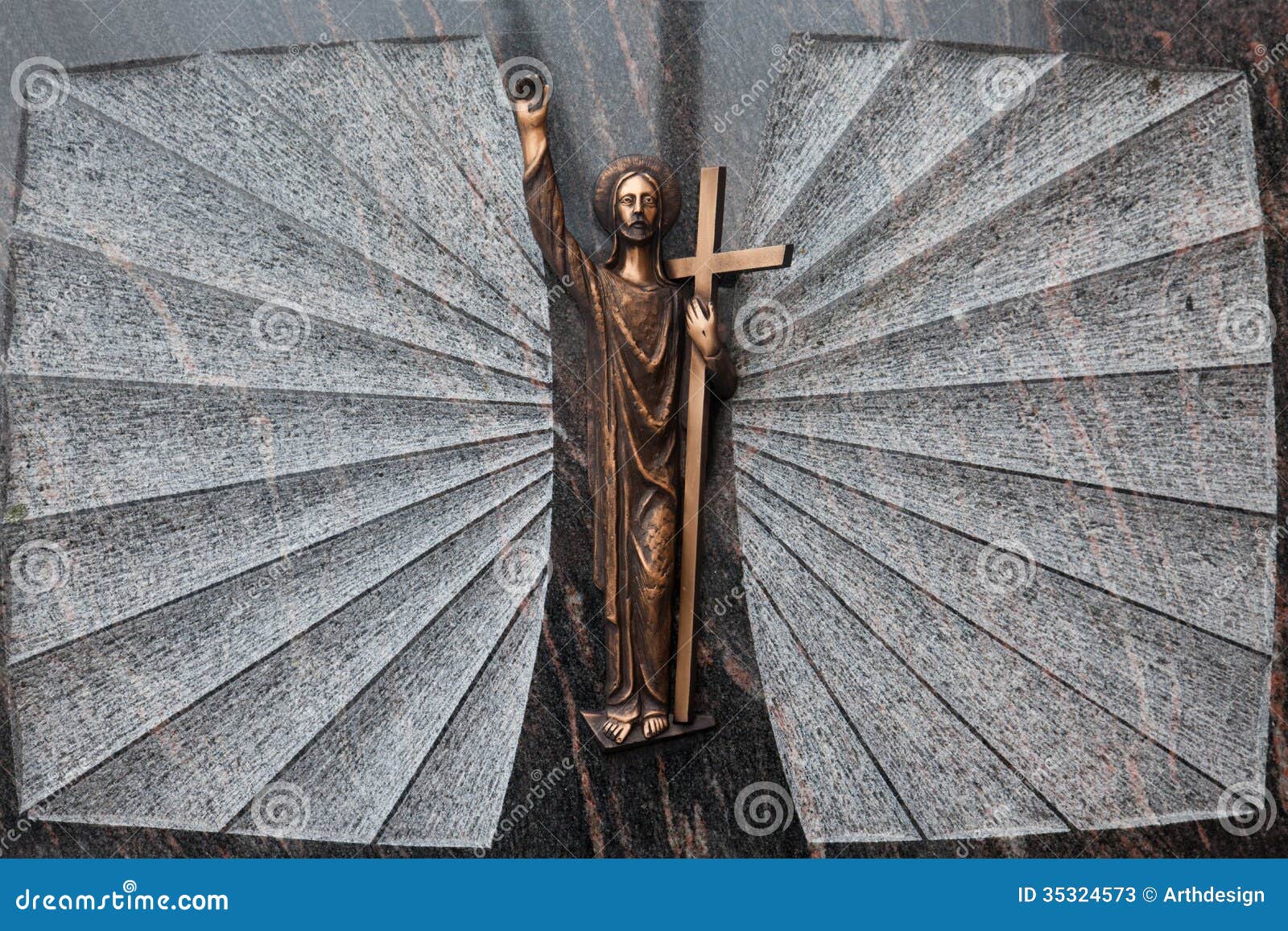 Grave stone figure stock image. Image of christianity - 35324573