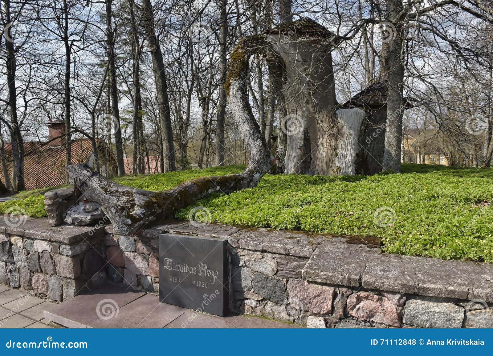 Grave of Turaida Rose stock photo. Image of symbol, gravestone - 71112848