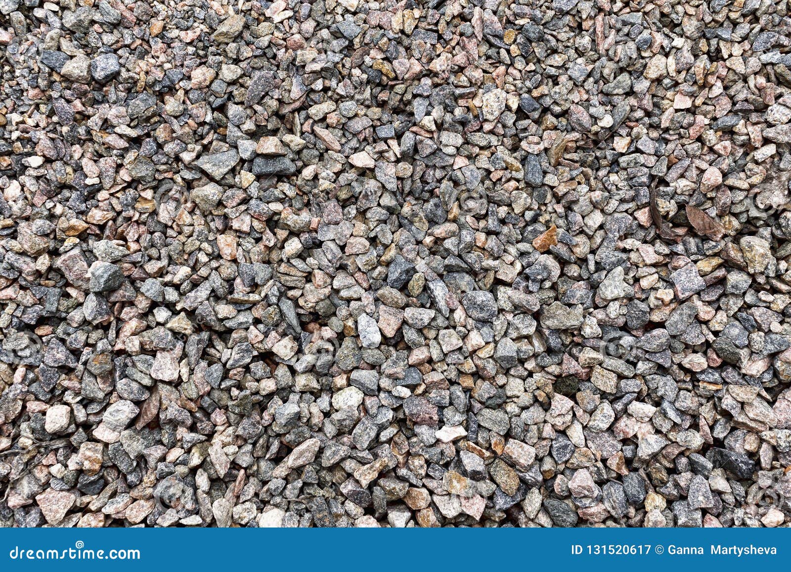Gravel And Crushed Stone Mixed With Earth Background Royalty-Free Stock ...