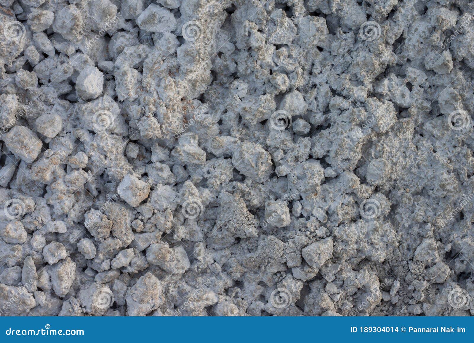 Gravel Mixed Cement for Use in Construction. Stock Photo - Image of ...