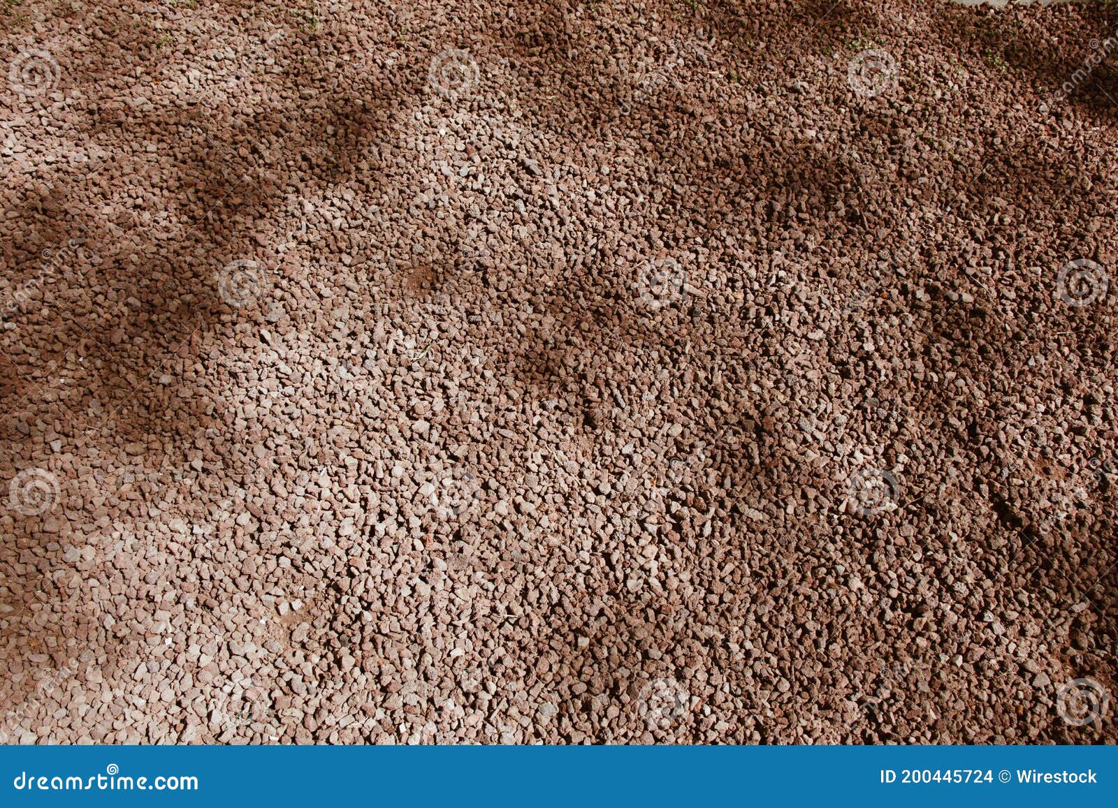 Gravel Pebble Stone Texture Partly Covered by a Shadow Stock Photo ...