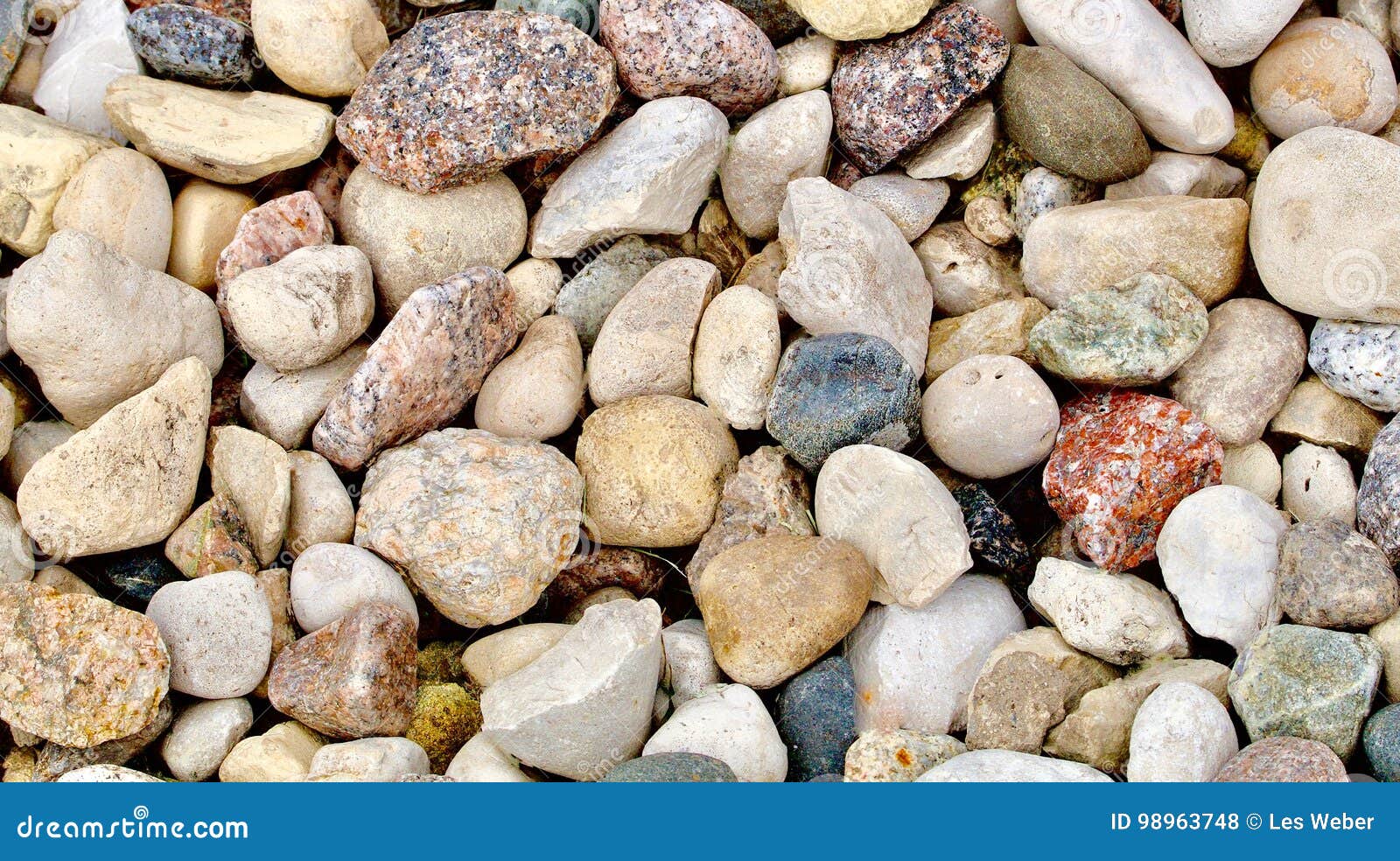Gravel pebbles stock photo. Image of nature, closeup - 98963748
