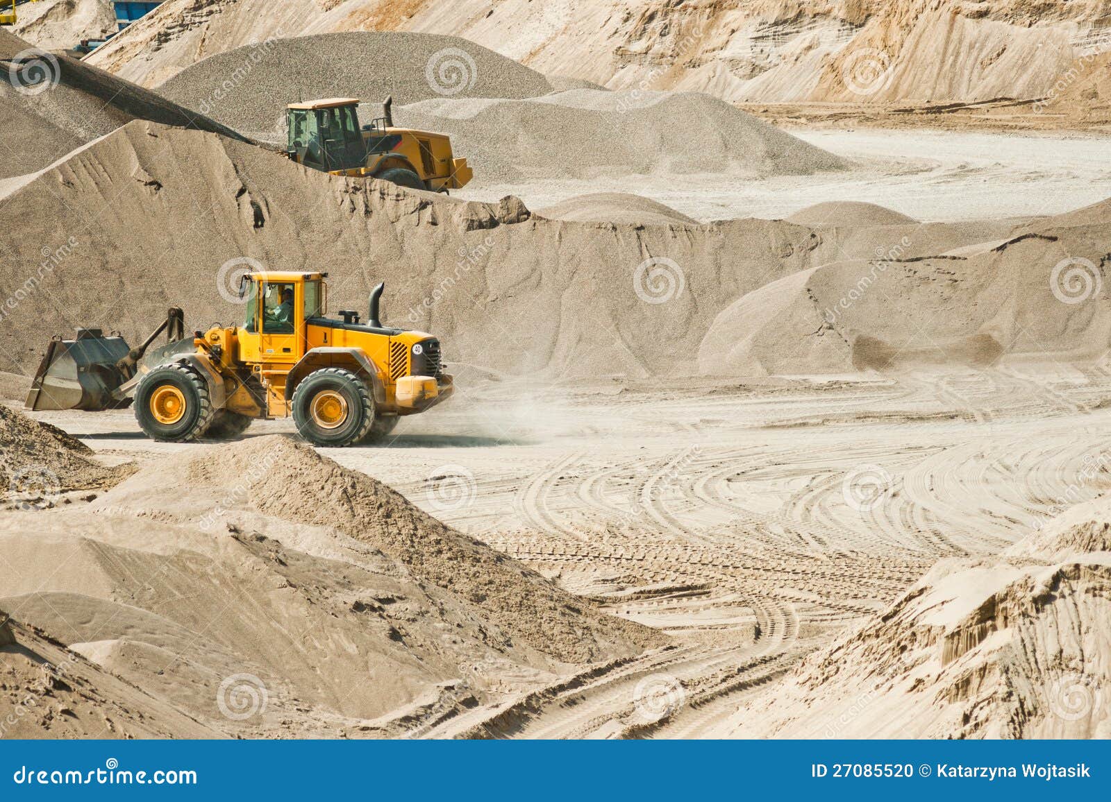Gravel Pit - Mining Industry Stock Photo - Image of heavy, equipment ...