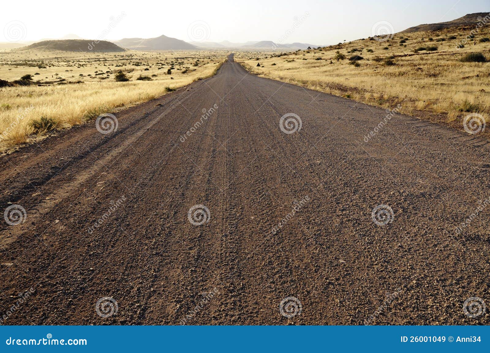 Gravel road stock image. Image of mountains, plateau - 26001049