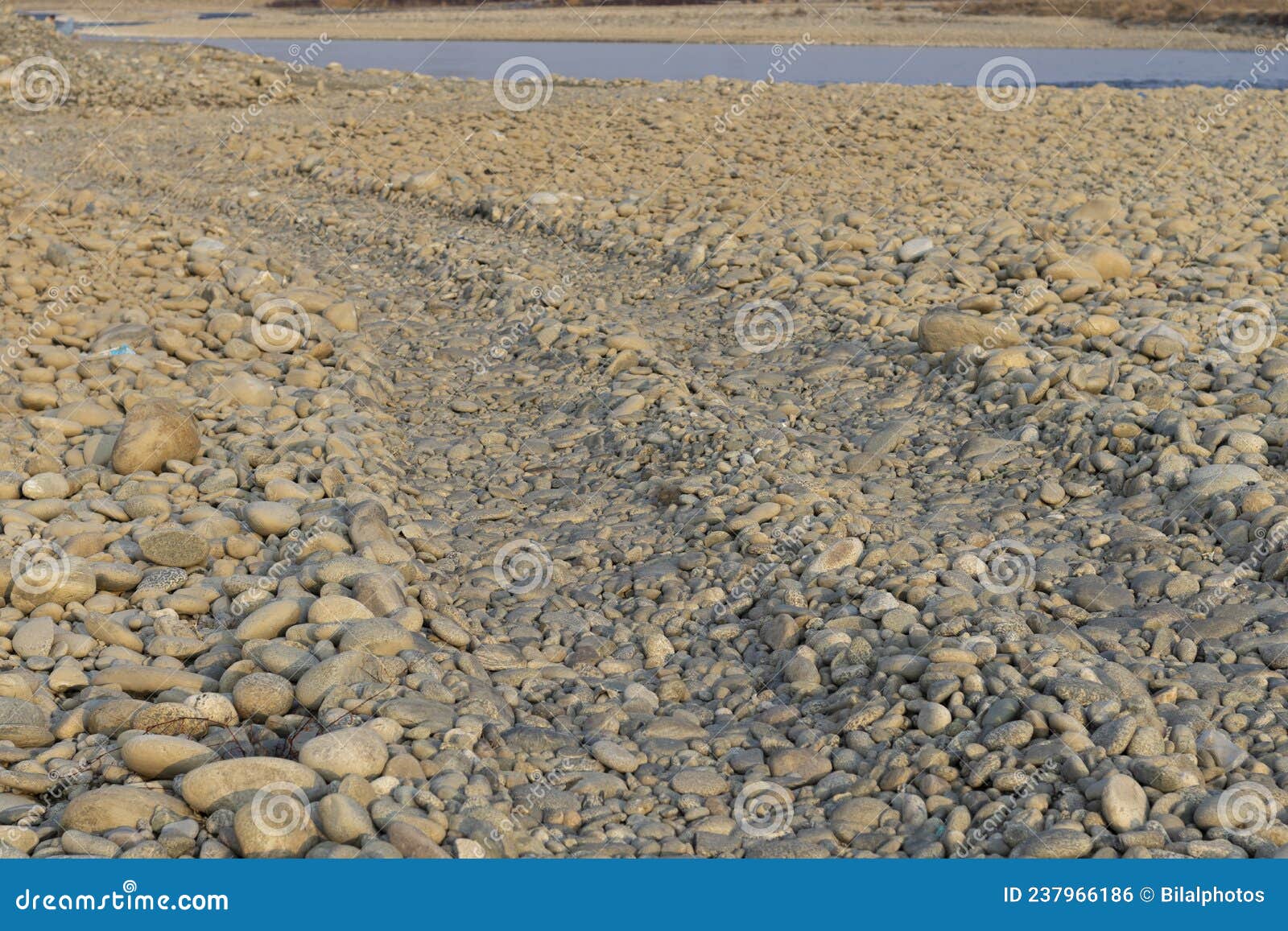 Gravel Road Track in the Riverside Stock Photo - Image of tourism ...