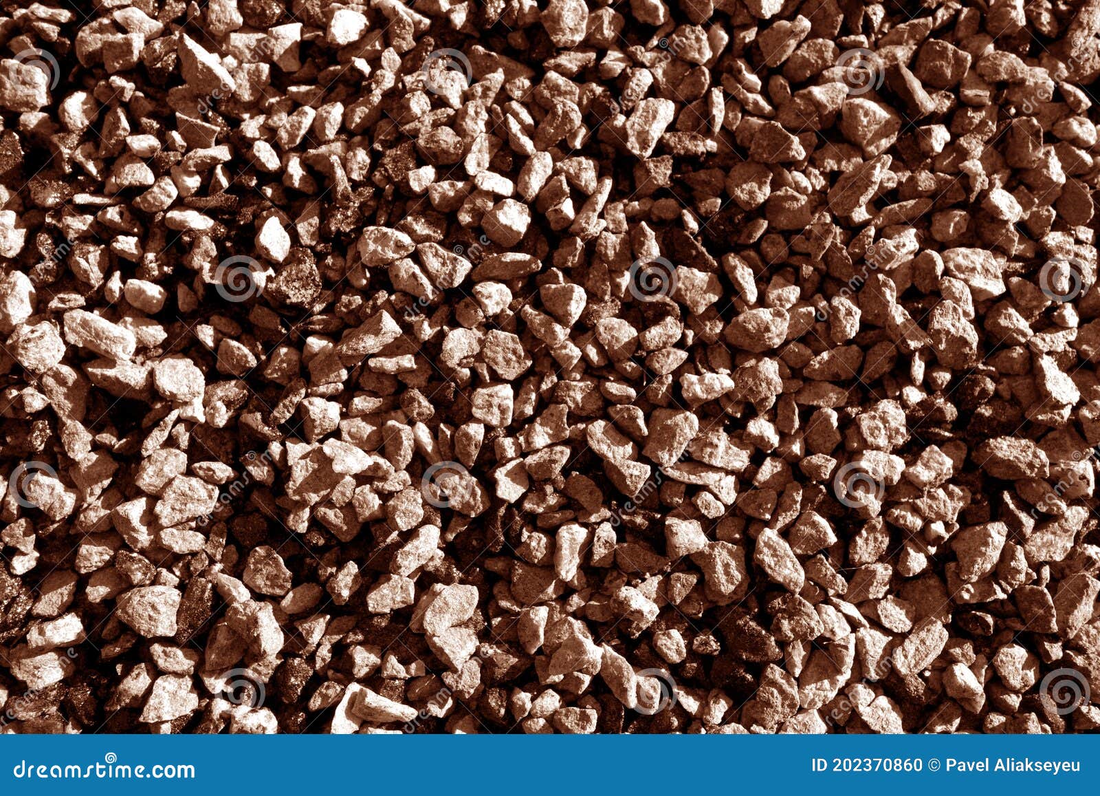 Gravel Stone Close-up Pattern Brown Color Stock Photo - Image of color ...
