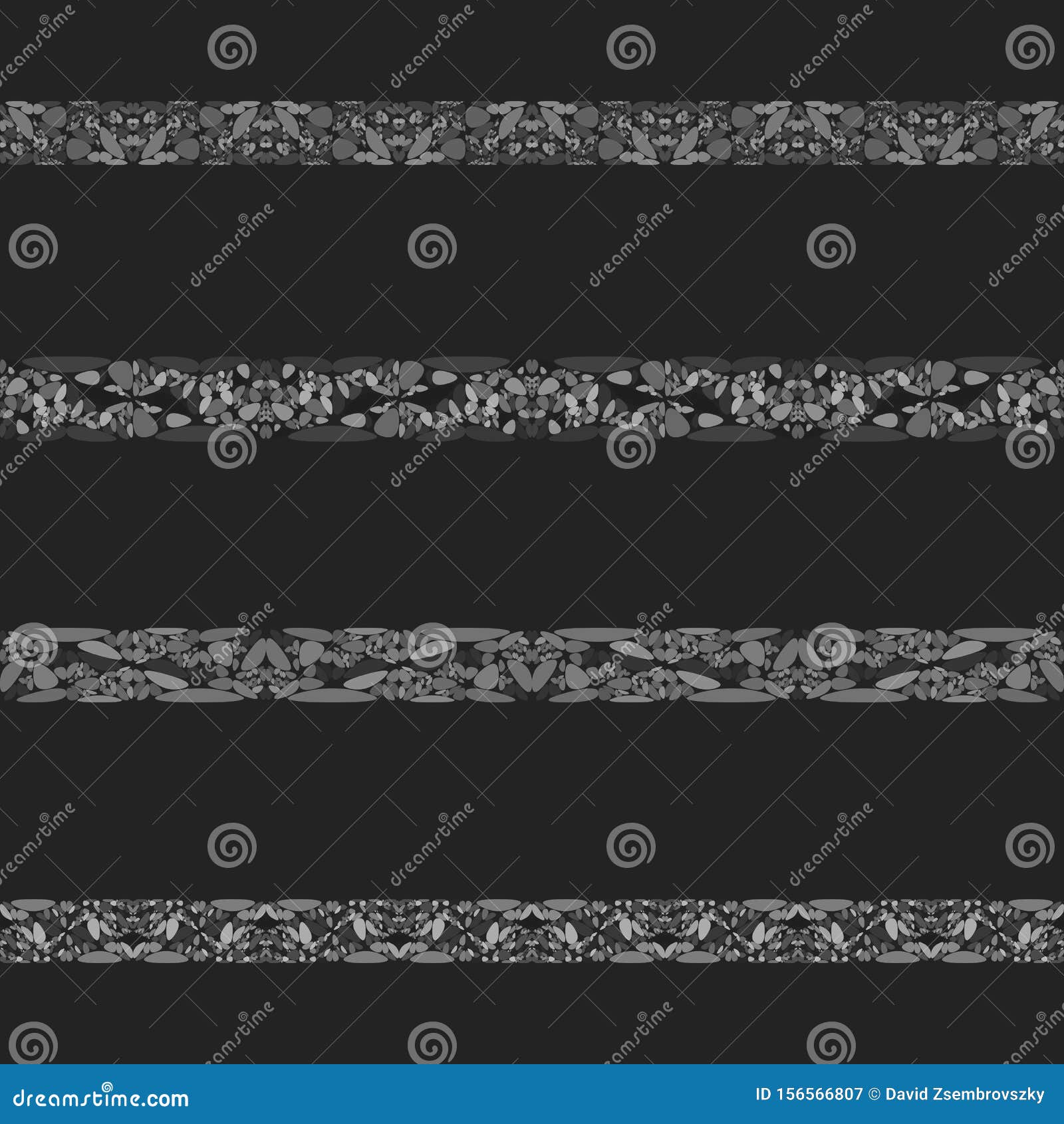 Gravel Stone Mosaic Text Separator Set Stock Vector - Illustration of ...