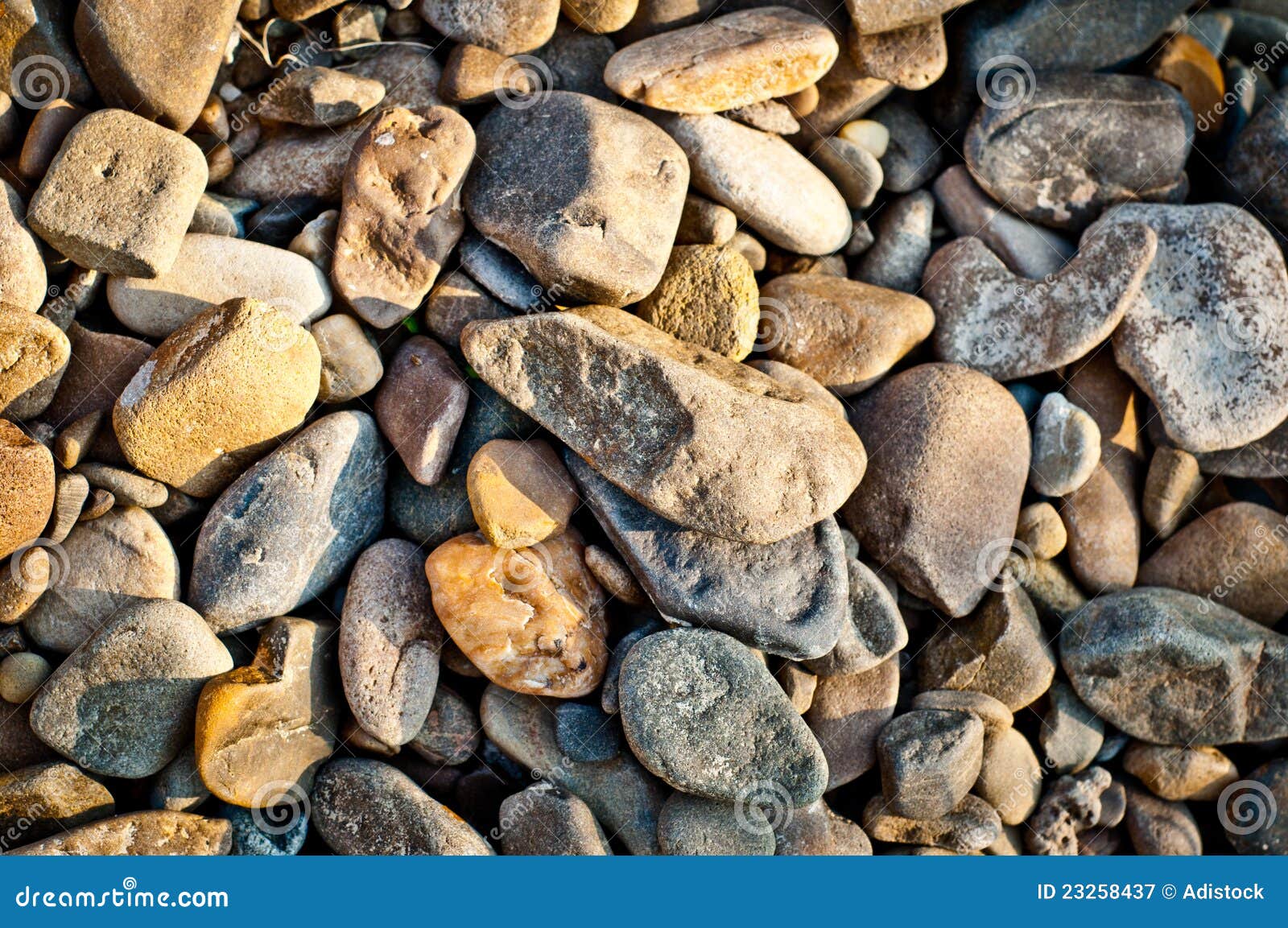 Gravel Stone Background, Dark Gravel Pebbles Stone Texture Seamless ...