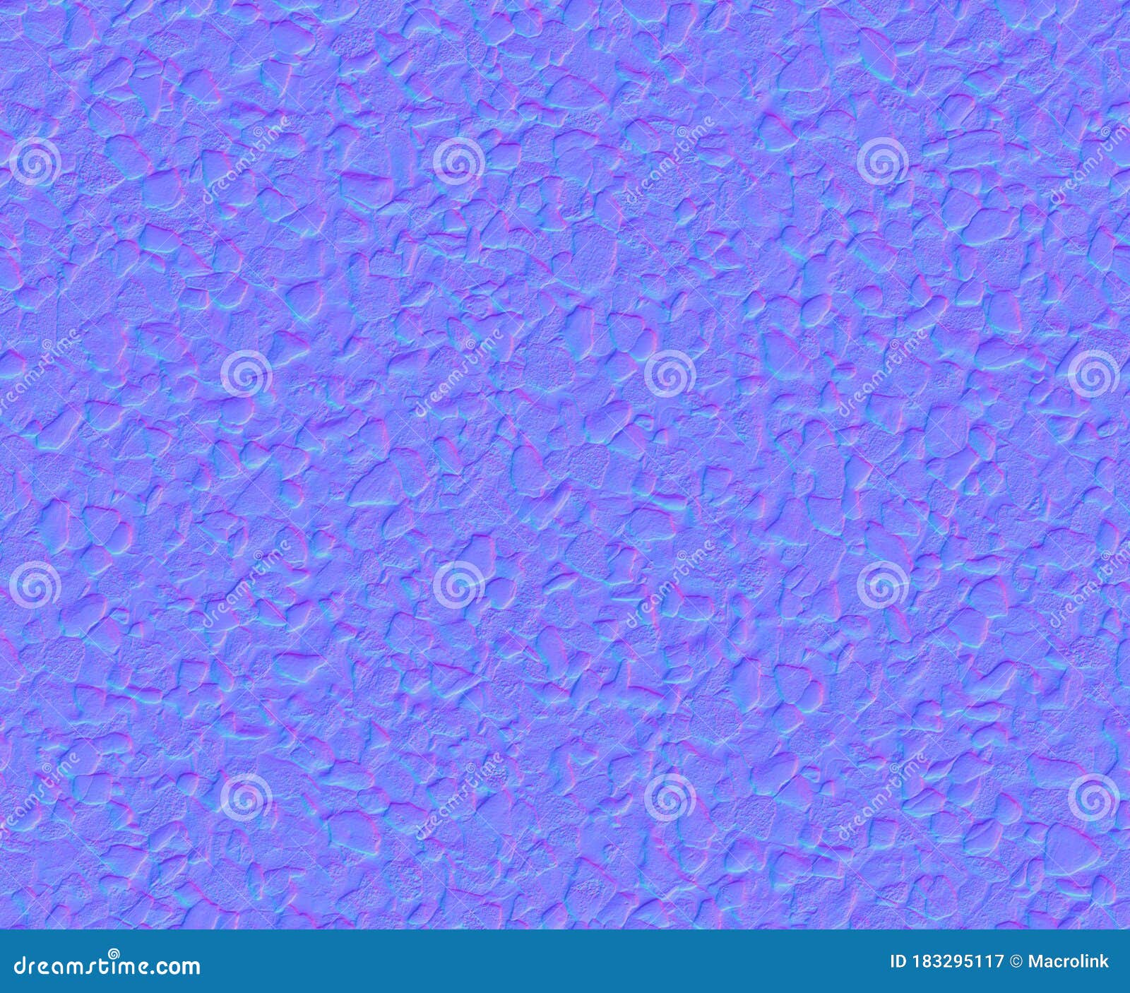 Gravel Stones Bump Seamless Looped Texture Map for 3d Modeling of ...