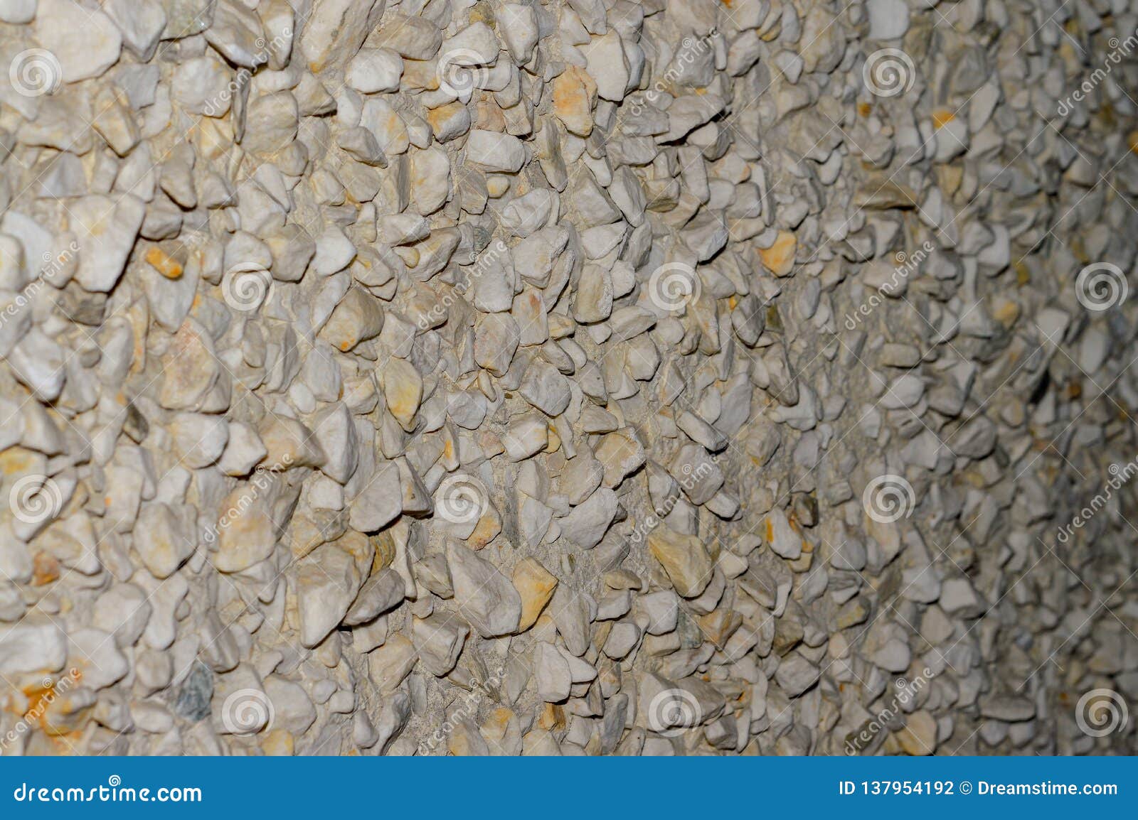 Gravel Wall Sharp Gradient with Defocus Stock Photo - Image of ground ...