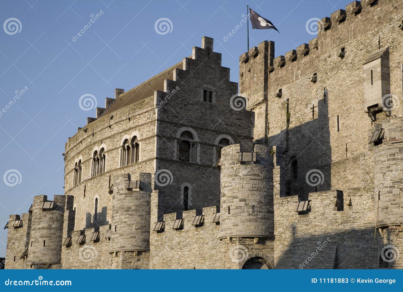Gravensteen Castle stock image. Image of travel, fortress - 11181883