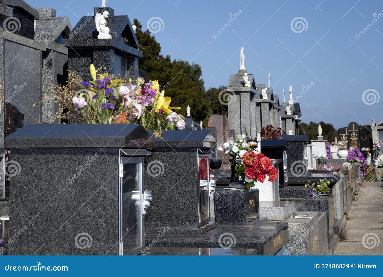 Graves stock image. Image of death, buriel, religion - 37486829