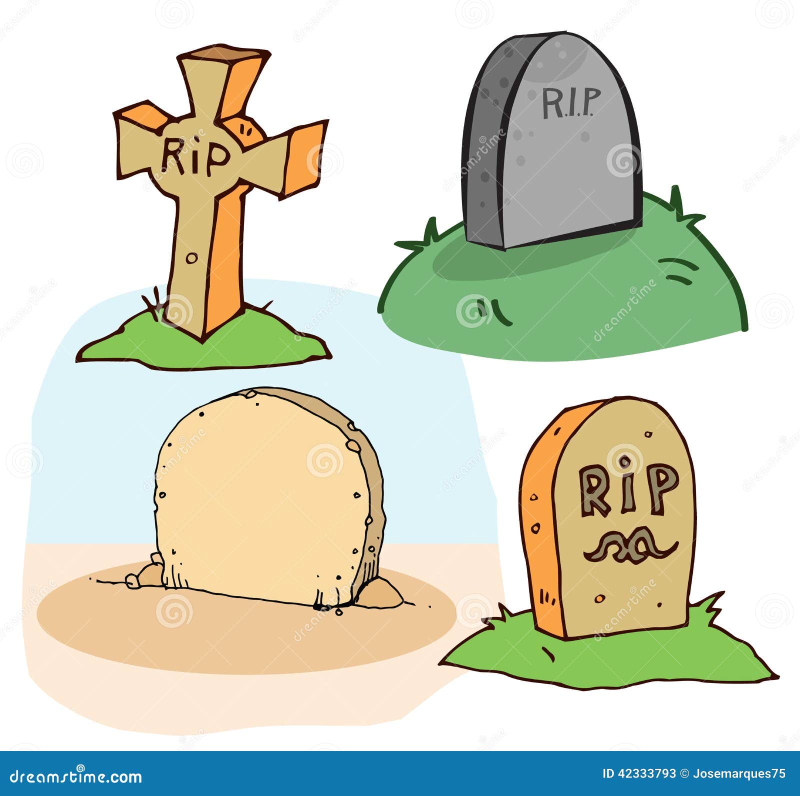 Gravestone stock vector. Illustration of aged, display - 42333793