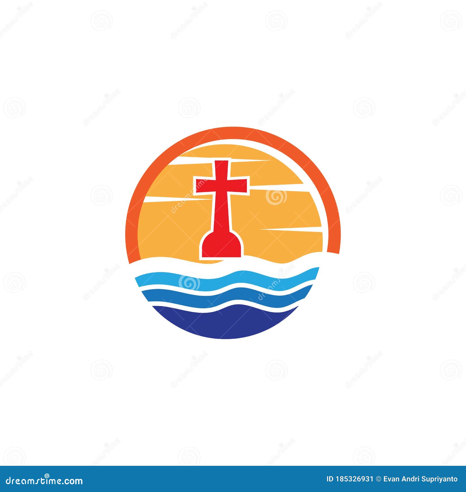 Gravestone Logo Template Vector Symbol Stock Vector - Illustration of ...