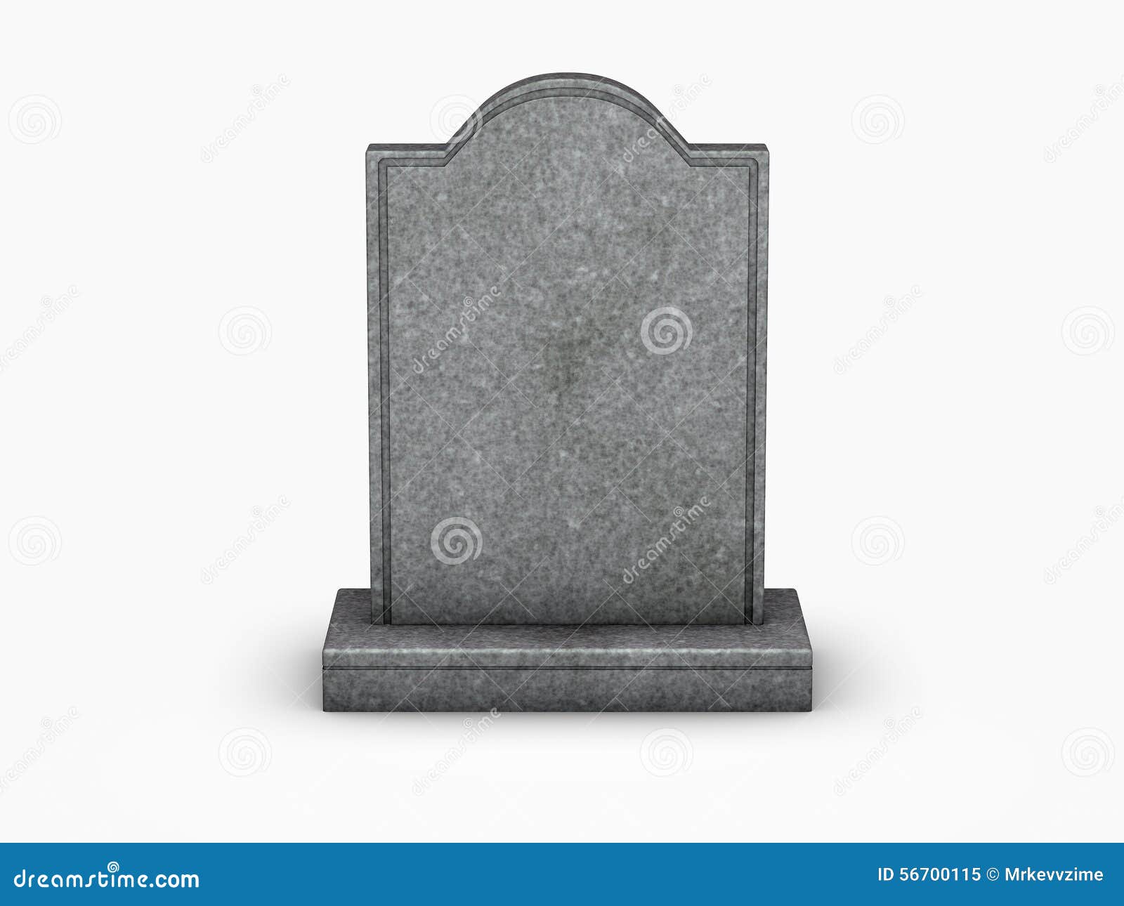 Gravestone On White Background Stock Image | CartoonDealer.com #56700115
